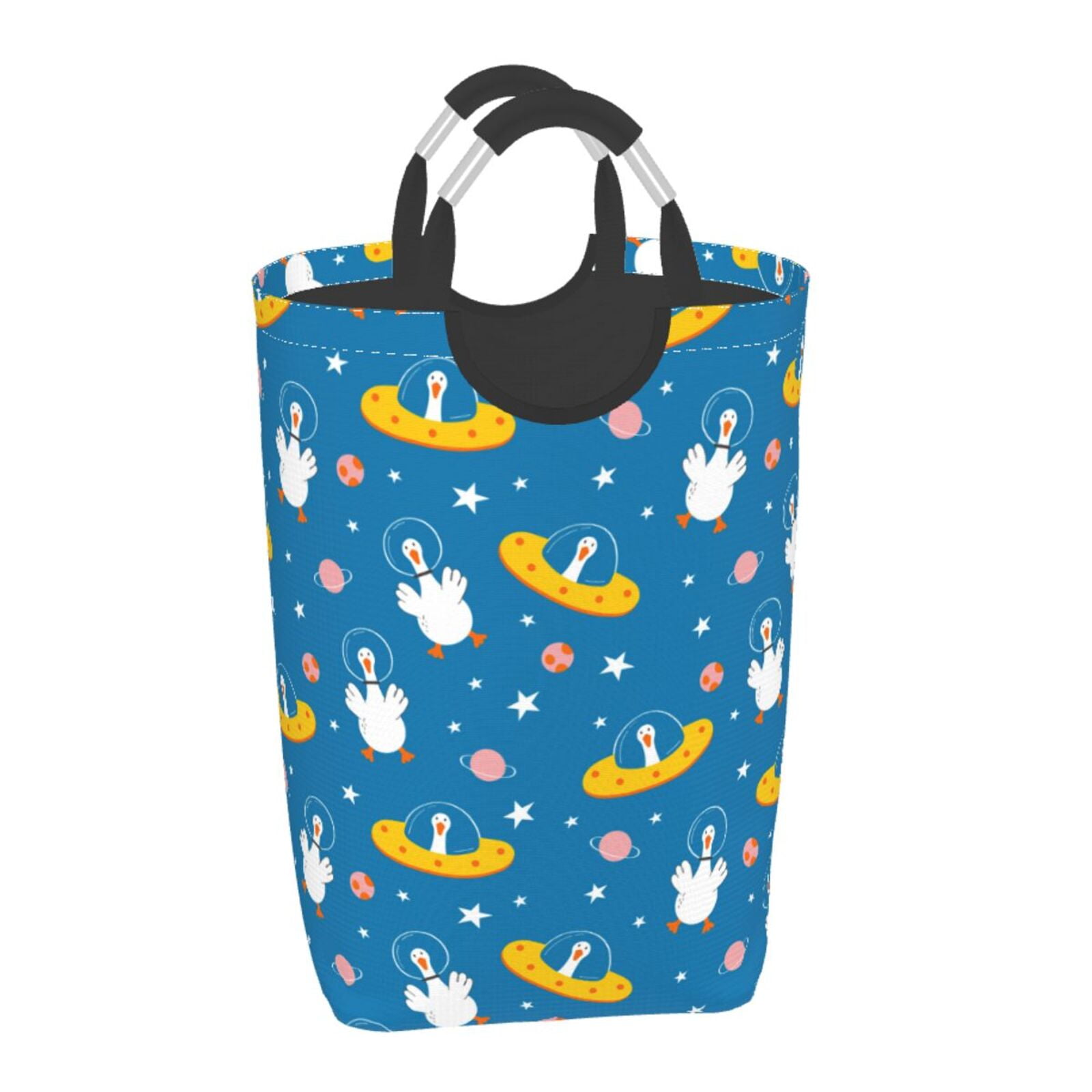 Gaeub Cartoon Goose Print 50L Large Laundry Hampers with Handles ...