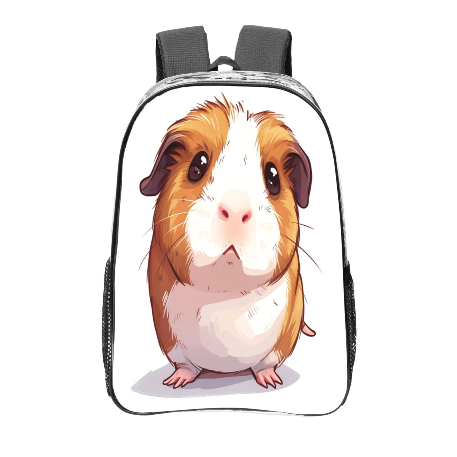Gaeub Cartoon Guinea Pig Print Clear Backpack ,Clear Transparent ...