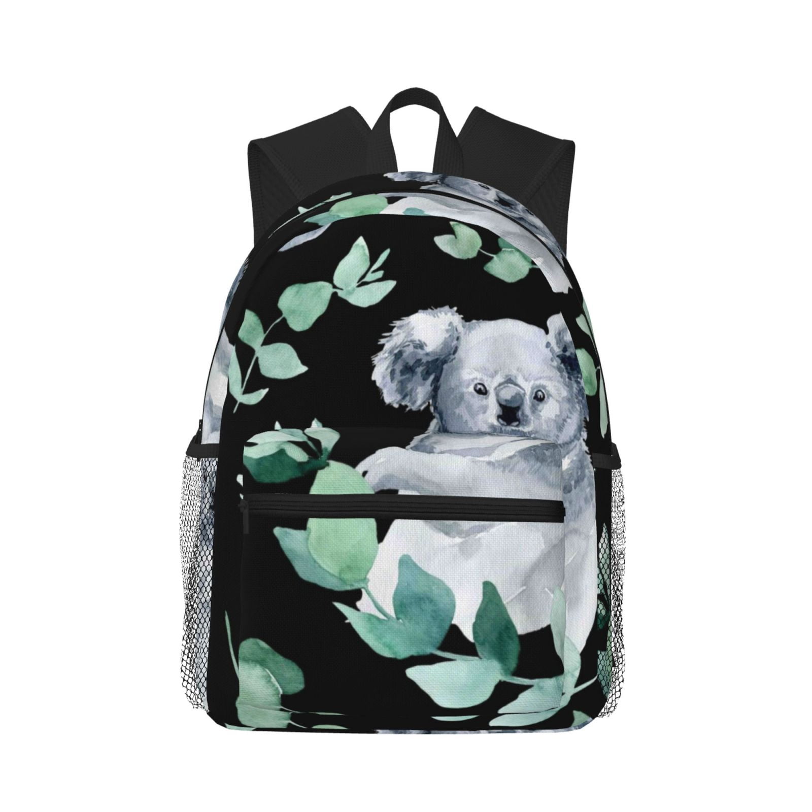 Gaeub Cartoon Koala Bear School Backpack Waterproof Bookbag for Men ...