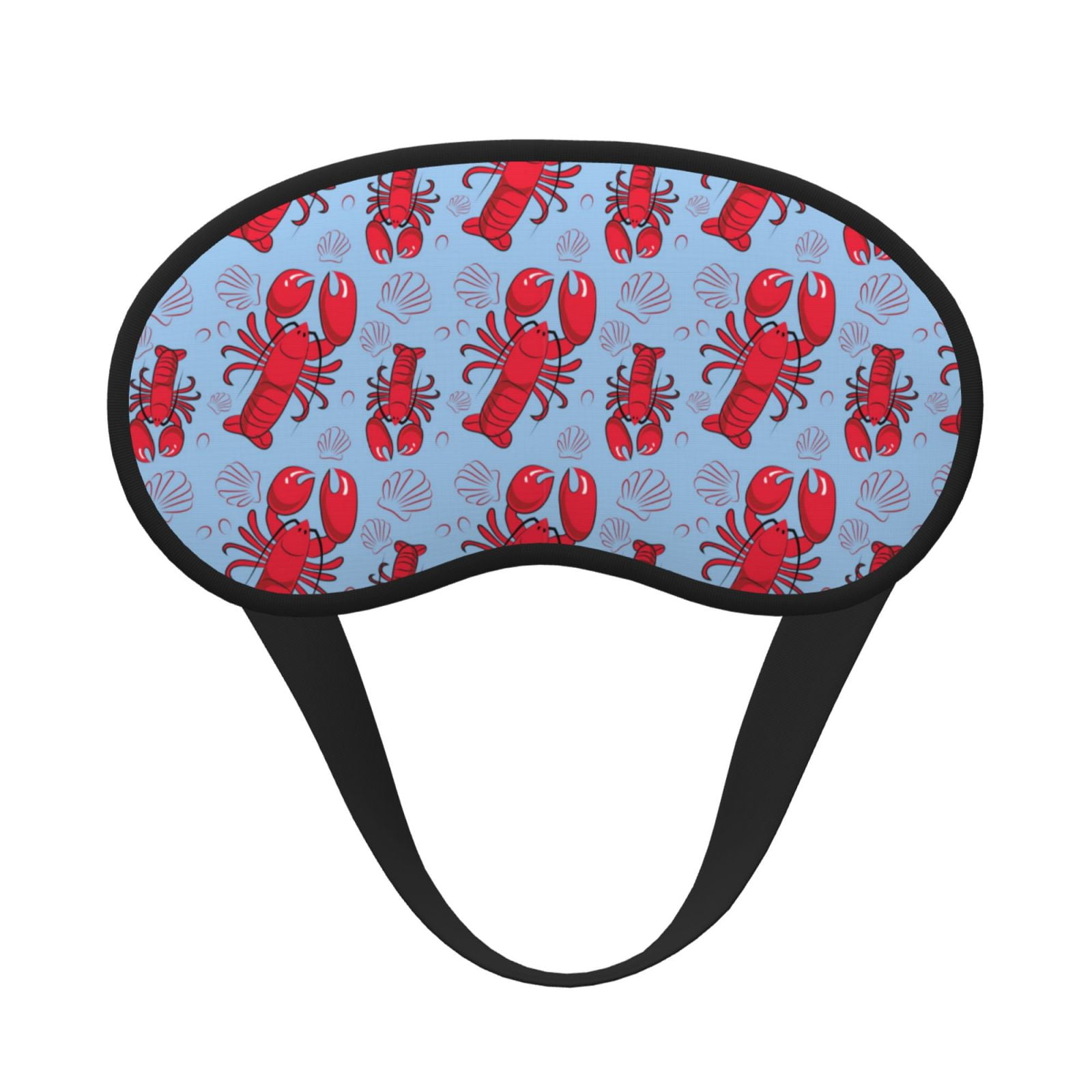 Gaeub Cartoon Lobsters 2 Printed Sleep Mask, Eye Masks for Sleeping ...