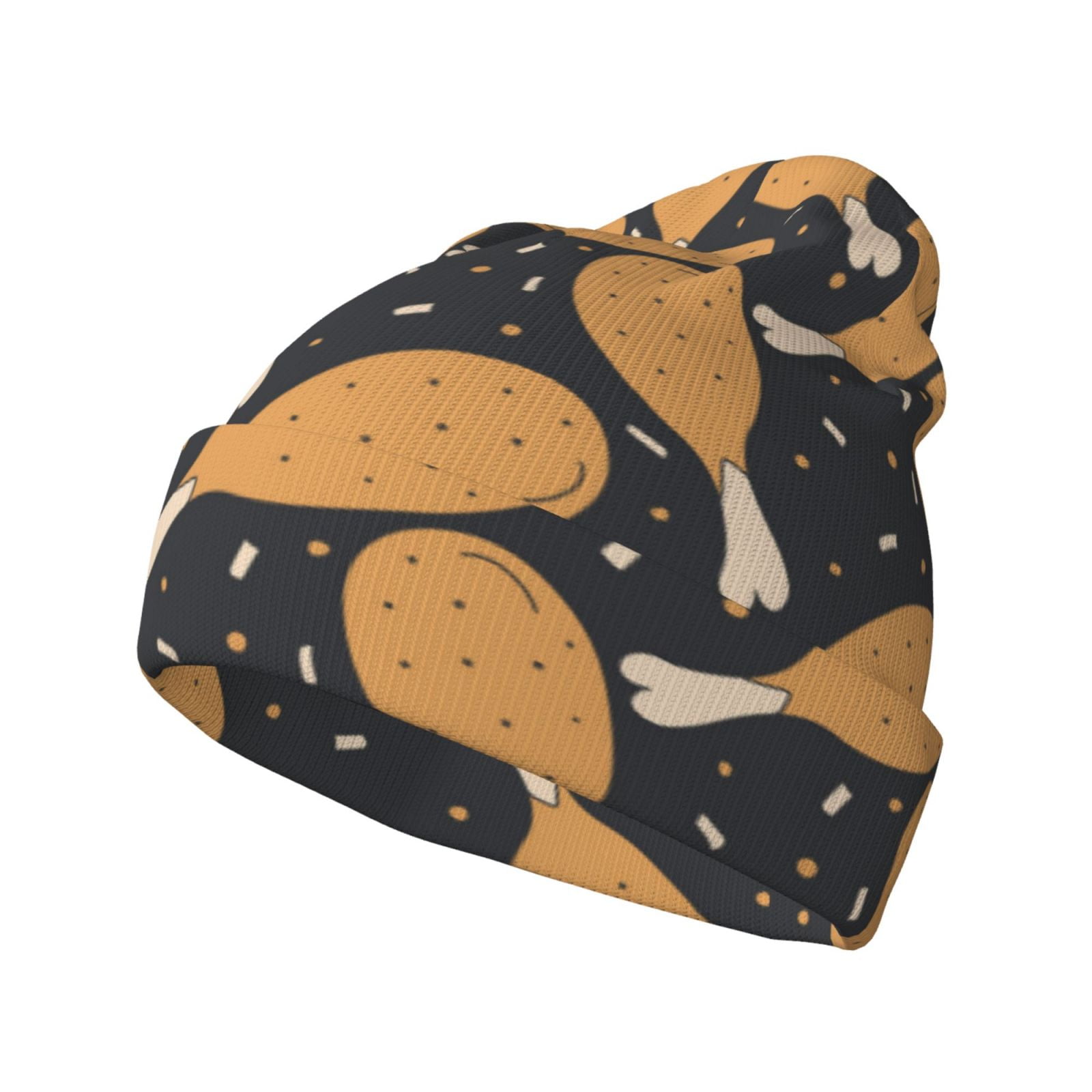 Gaeub Chicken Legs Print Unisex Knitted Hat,Warm Winter Beanie,Unisex ...
