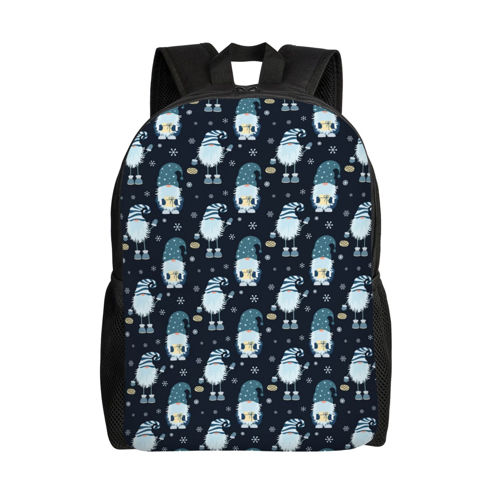 Gaeub Christmas Gnome blue Print Unisex Backpacks, College Bookbag ...