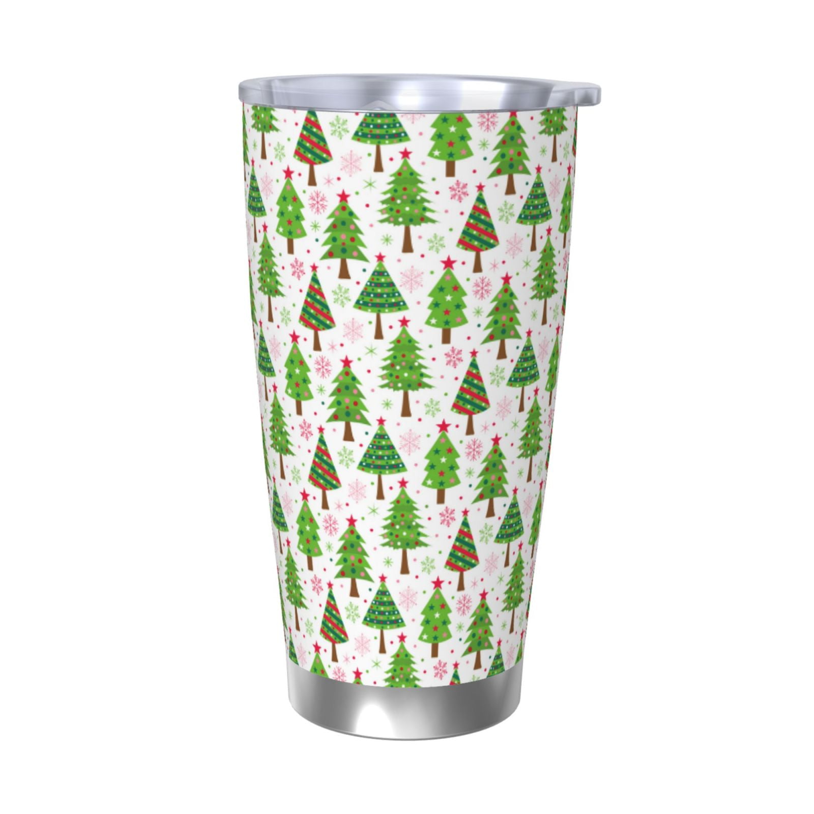 Gaeub Christmas Trees Print 20-Ounce Stainless Steel Car Cup,Tumblers ...