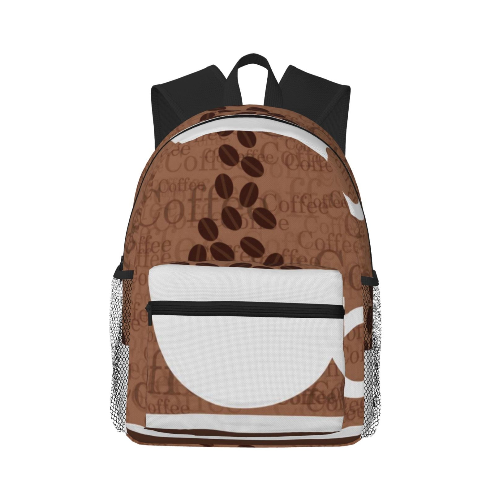 Gaeub Coffee Cafe Cup School Backpack Waterproof Bookbag for Men Women ...