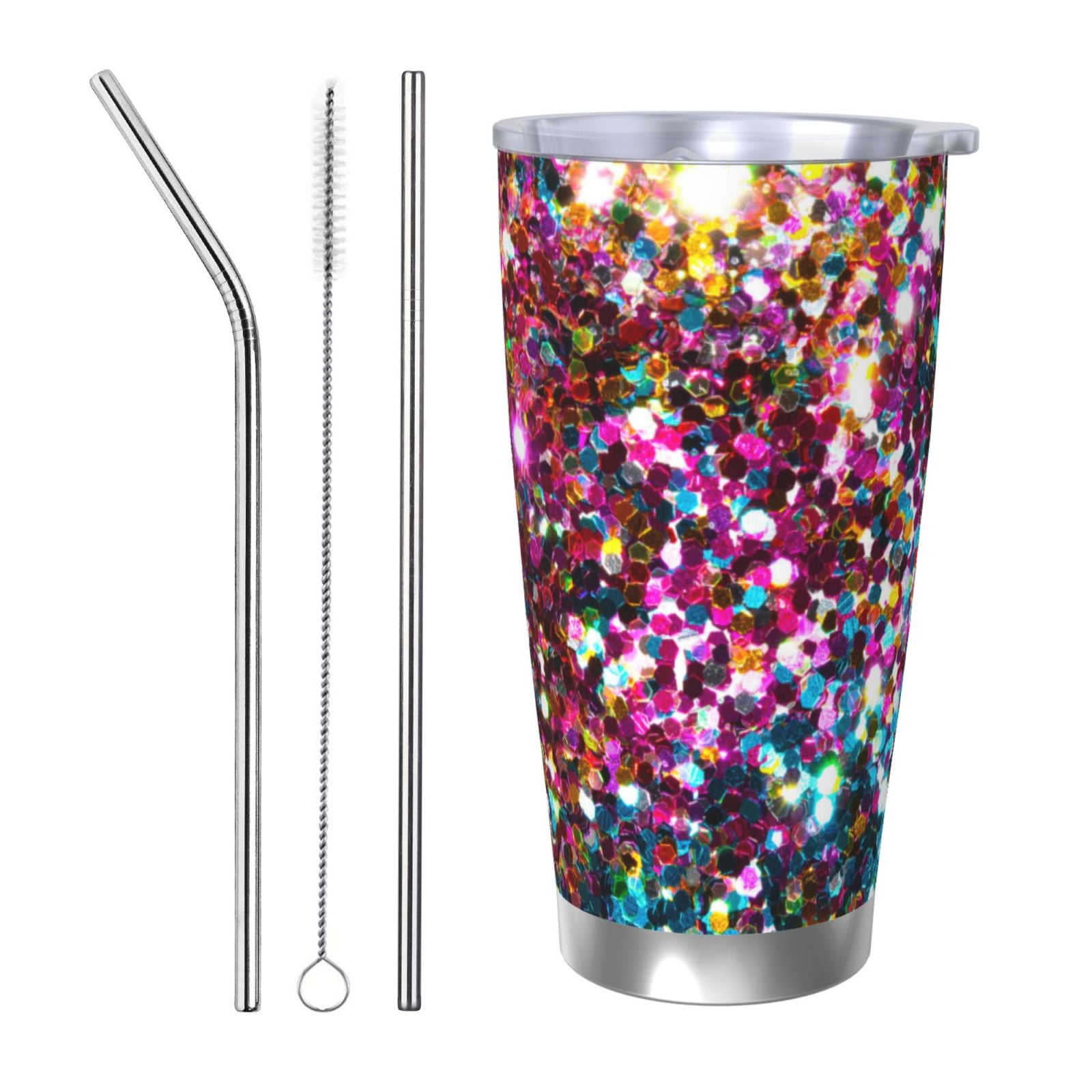 Gaeub Color Shiny Print 20-Ounce Stainless Steel Car Cup,Tumblers Cups ...