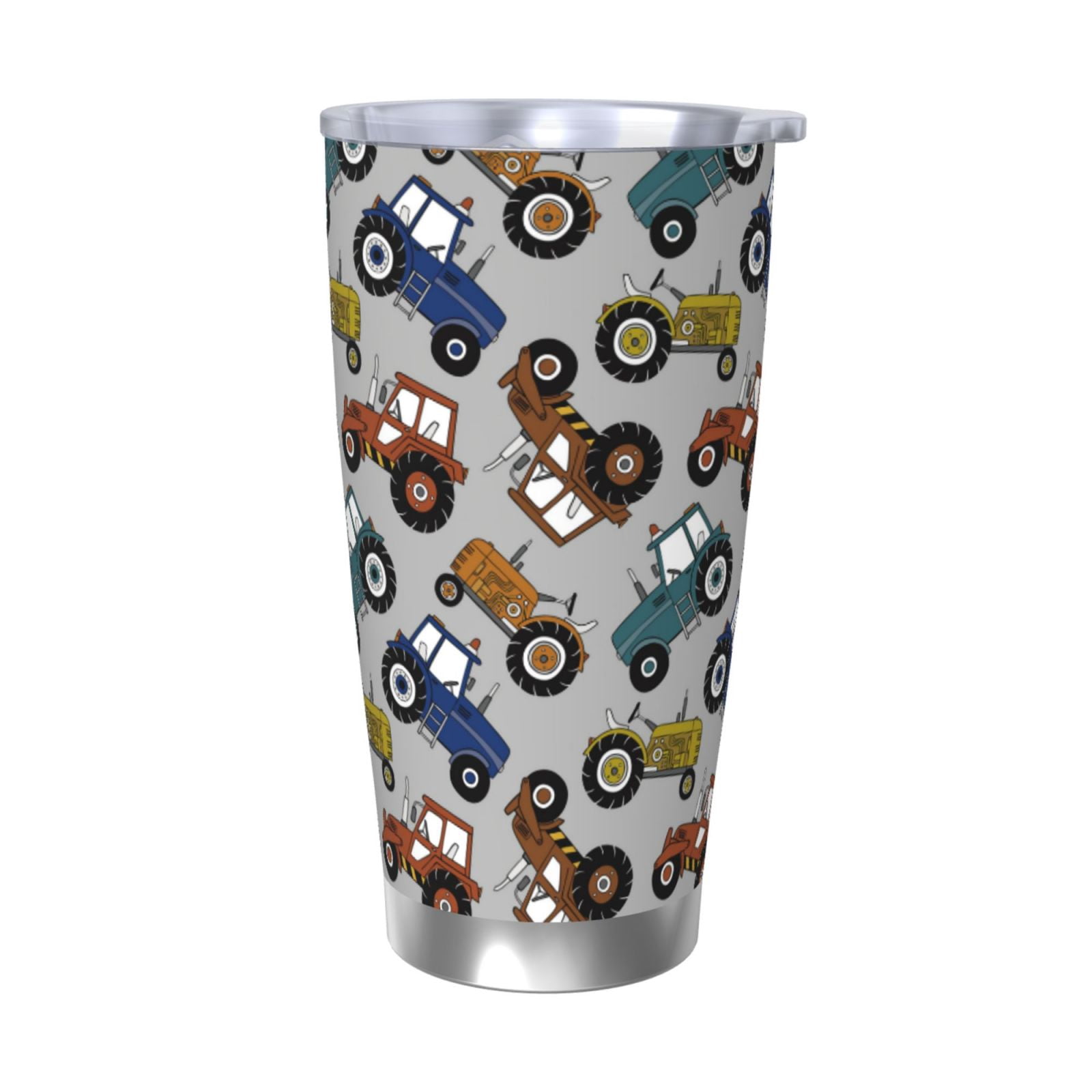 Gaeub Color Tractor Print 20-Ounce Stainless Steel Car Cup,Tumblers ...