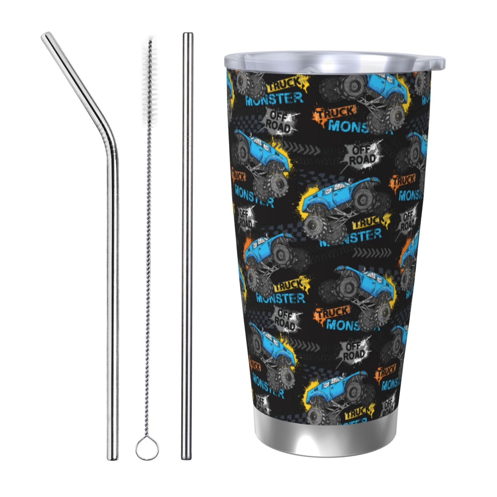 Gaeub Cool Off-Road Vehicle Print 20-Ounce Stainless Steel Car Cup ...