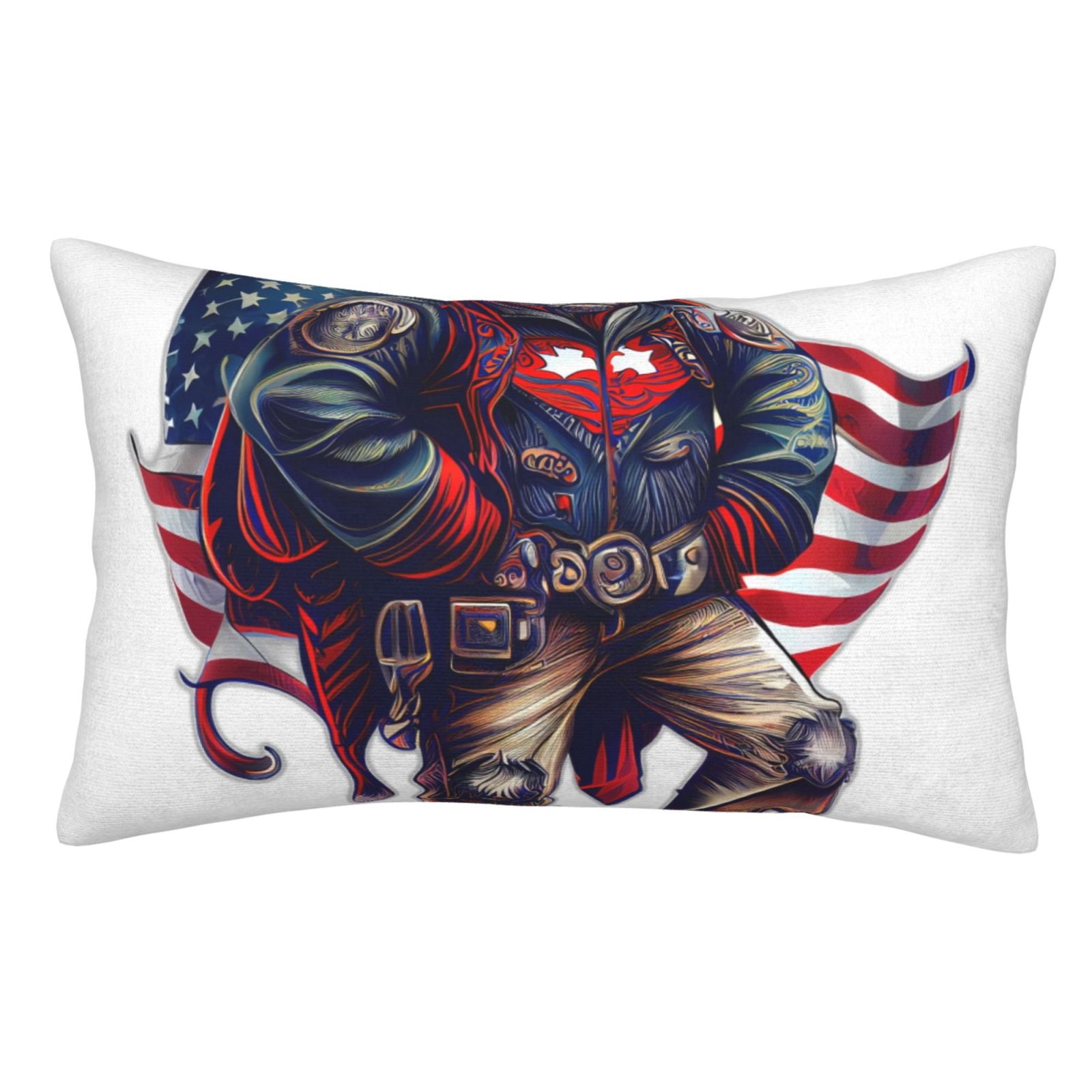Gaeub Cool Patriotic Buffalo Cowboy Printed Men's Short Pajama Pants ...