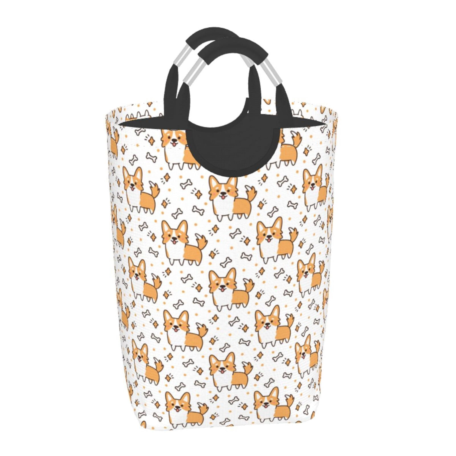 Gaeub Corgi with Hearts Print 50L Large Laundry Hampers with Handles ...