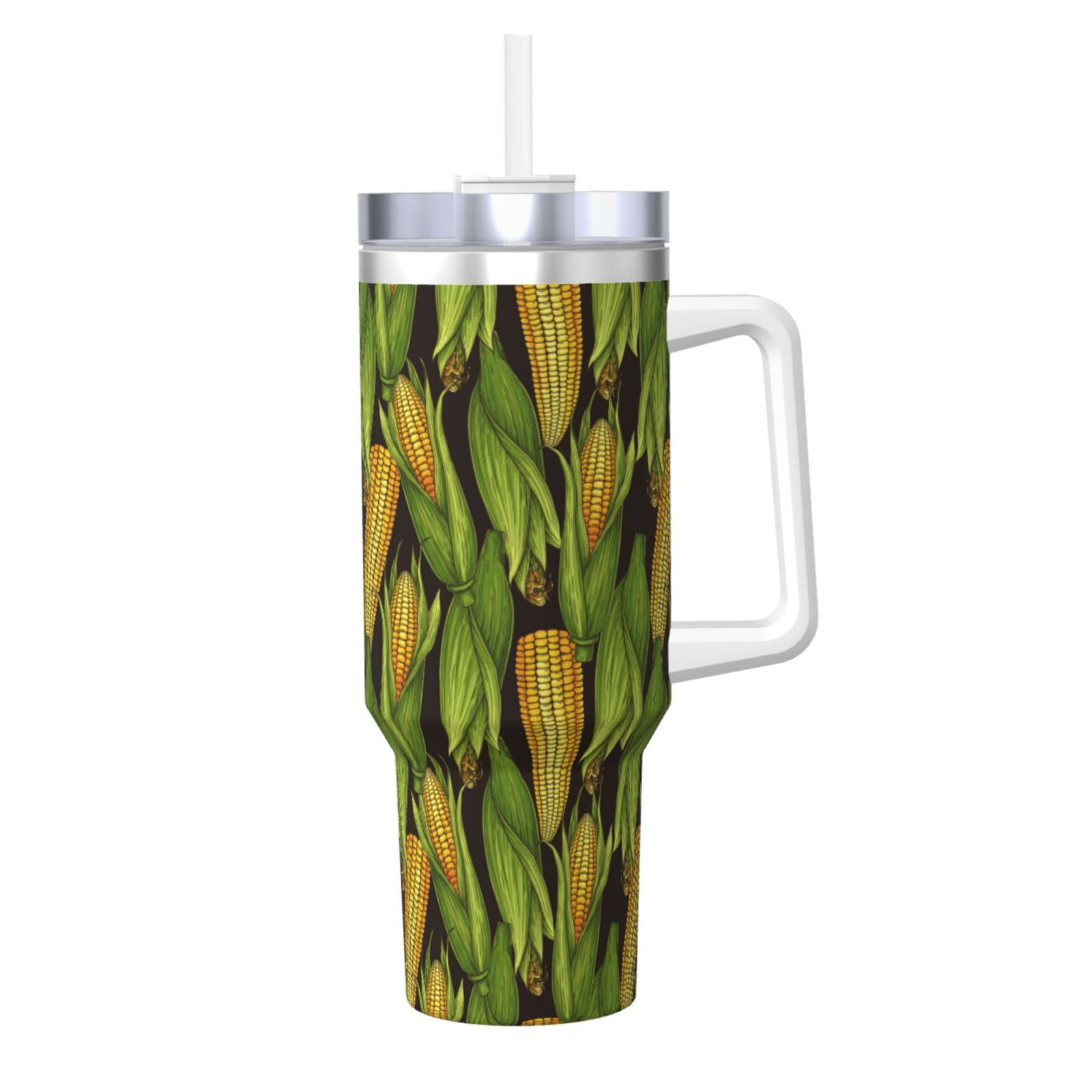 Gaeub Corn 2 Print Stainless Steel Hot/Cold Coffee Cup,40oz Ice Bully ...