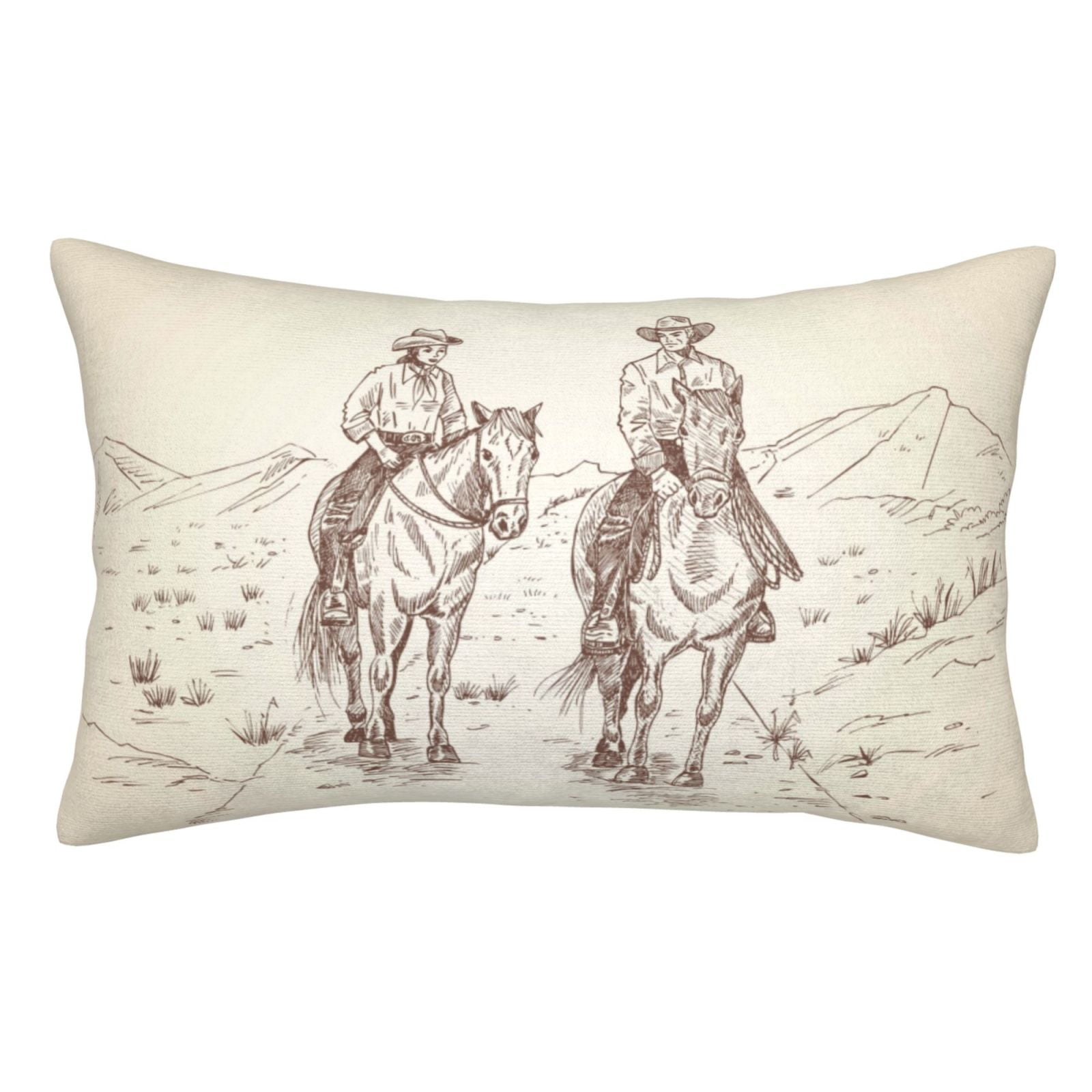 Gaeub Cowboys Riding Horses In Desert Flannel Fleece Throw Blanket ...