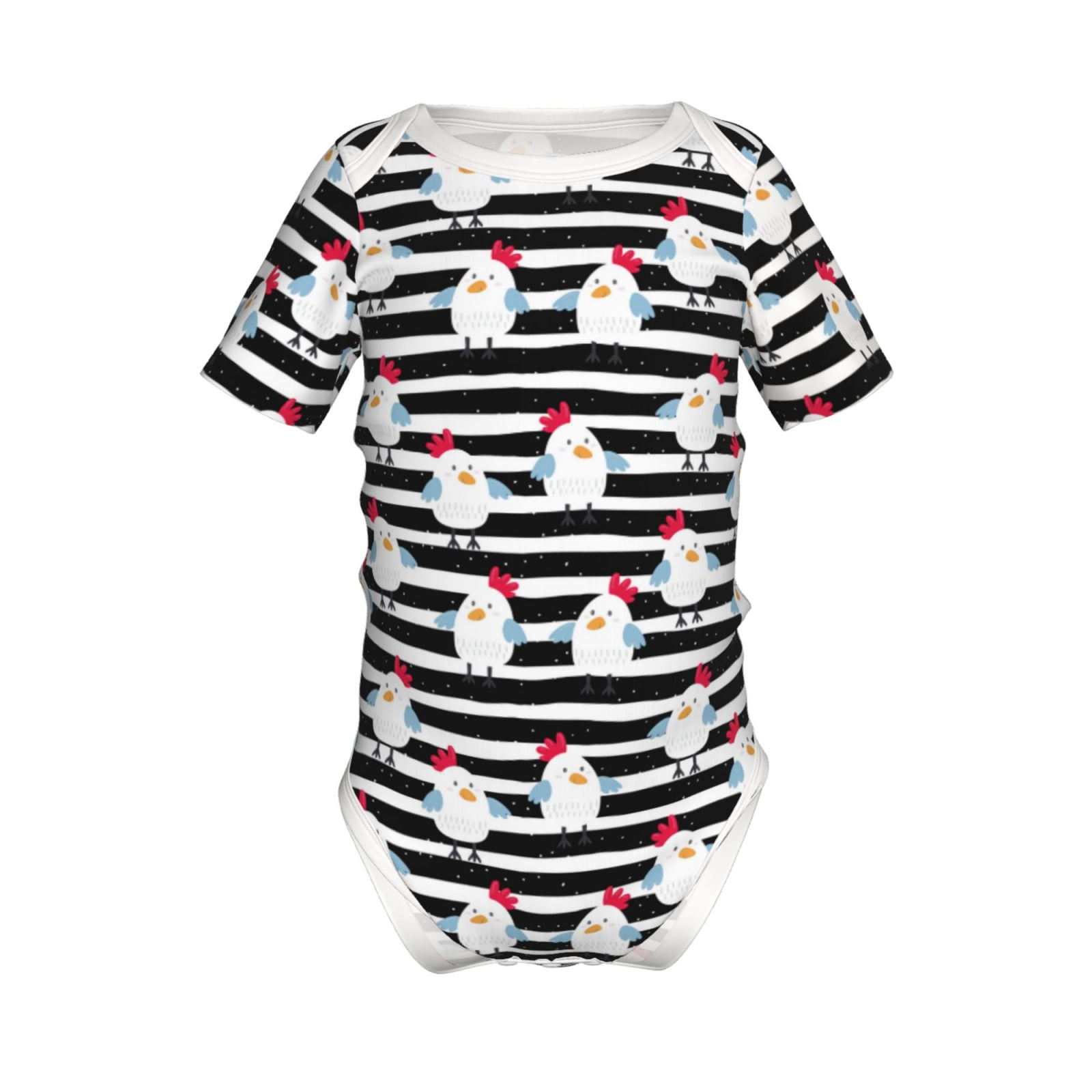 Gaeub Cute Chicken Print Infant Climbing Onesie,Toddler Outfit,Newborn Baby Bodysuit,Baby Boy ...