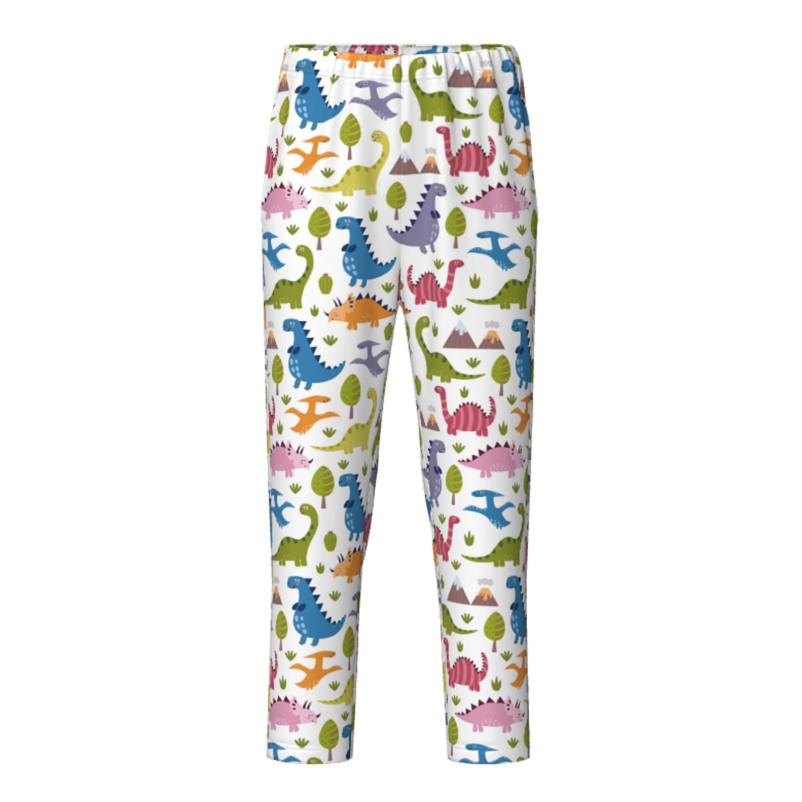 Gaeub Cute Dinosaur Print Boys Girls Pajama Pants,Pajama Bottoms for ...