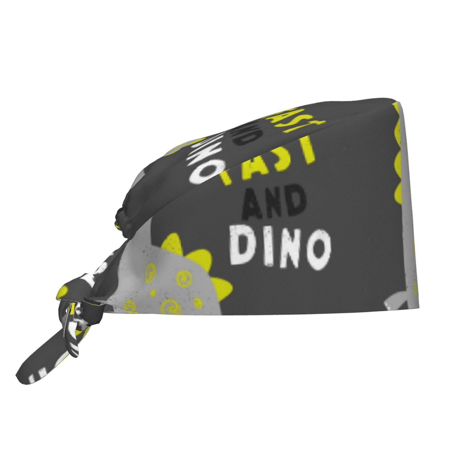 Gaeub Cute Dinosaur Print Cleaning Working Cap,Unisex Scrub Cap Nurse ...