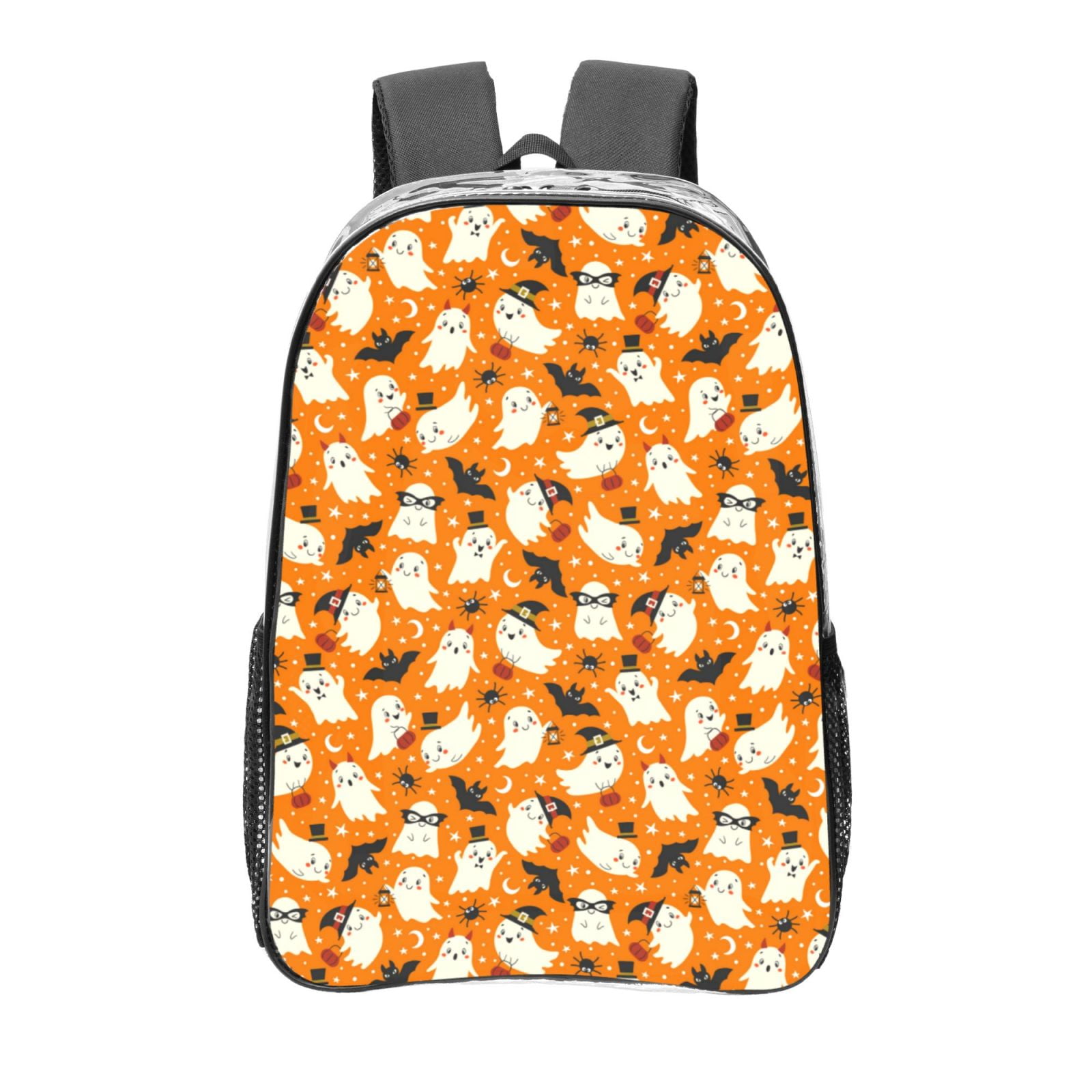 Gaeub Cute Ghosts Print Clear Backpack ,Clear Transparent Backpack, PVC ...