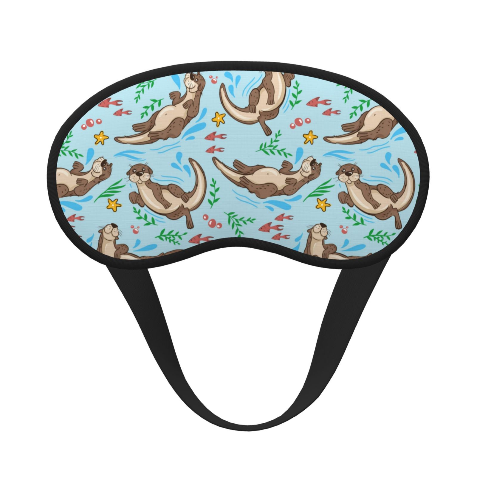 Gaeub Cute Otters Printed Sleep Mask, Eye Masks for Sleeping, Eye Sleep ...