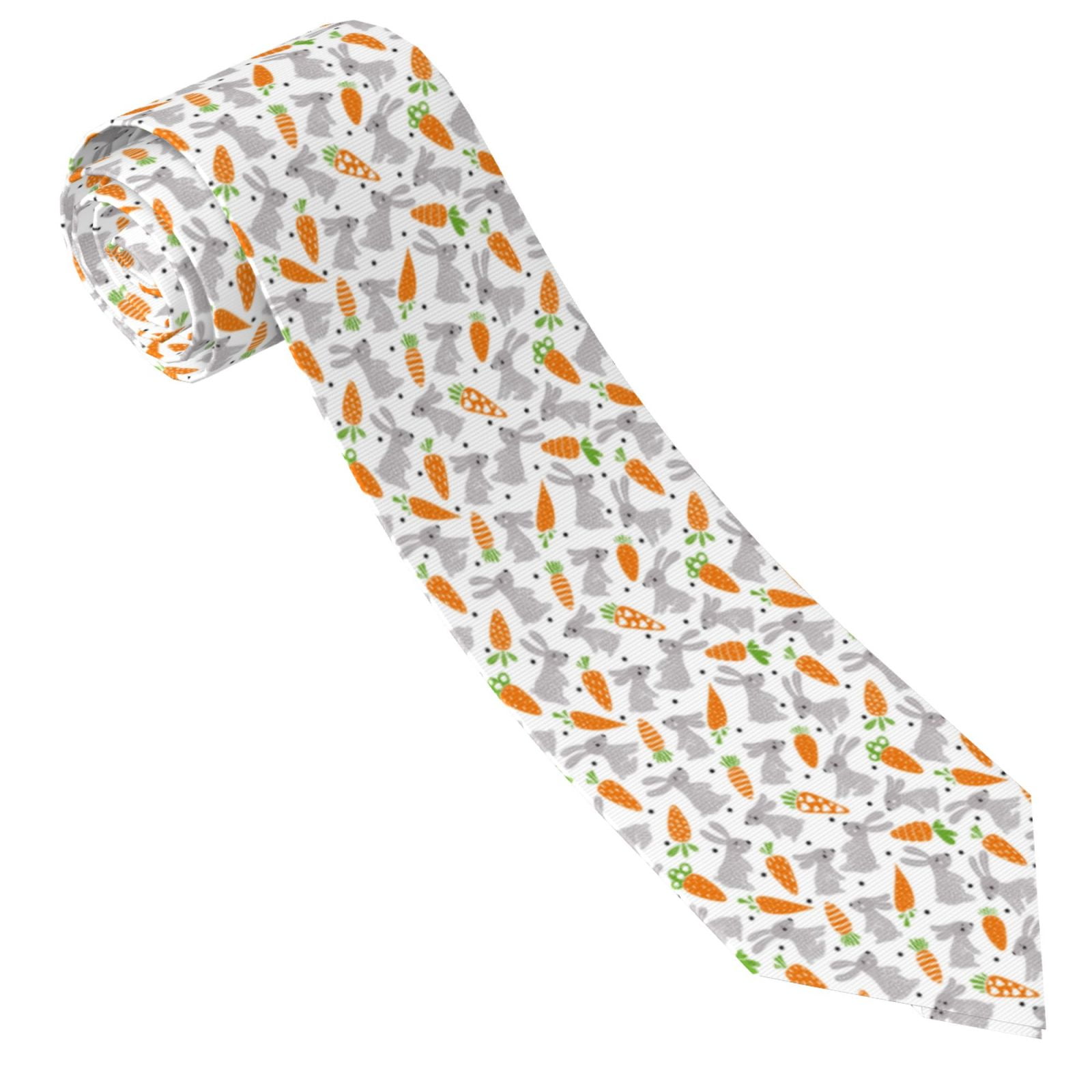 Gaeub Cute Rabbit Men's Classic Woven Jacquard Necktie Perfect for ...