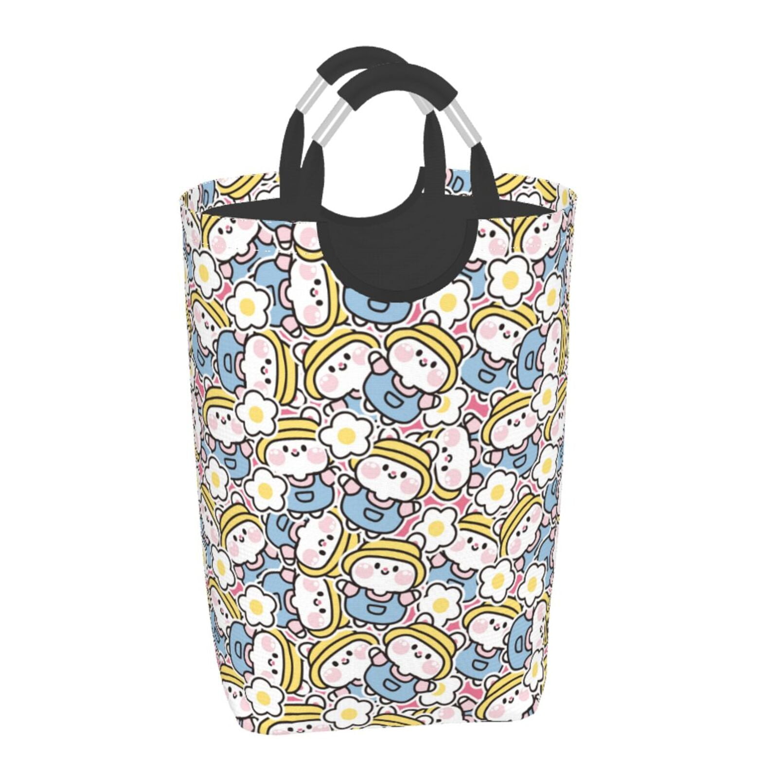 Gaeub Cute Rabbit Print 50L Large Laundry Hampers with Handles ...