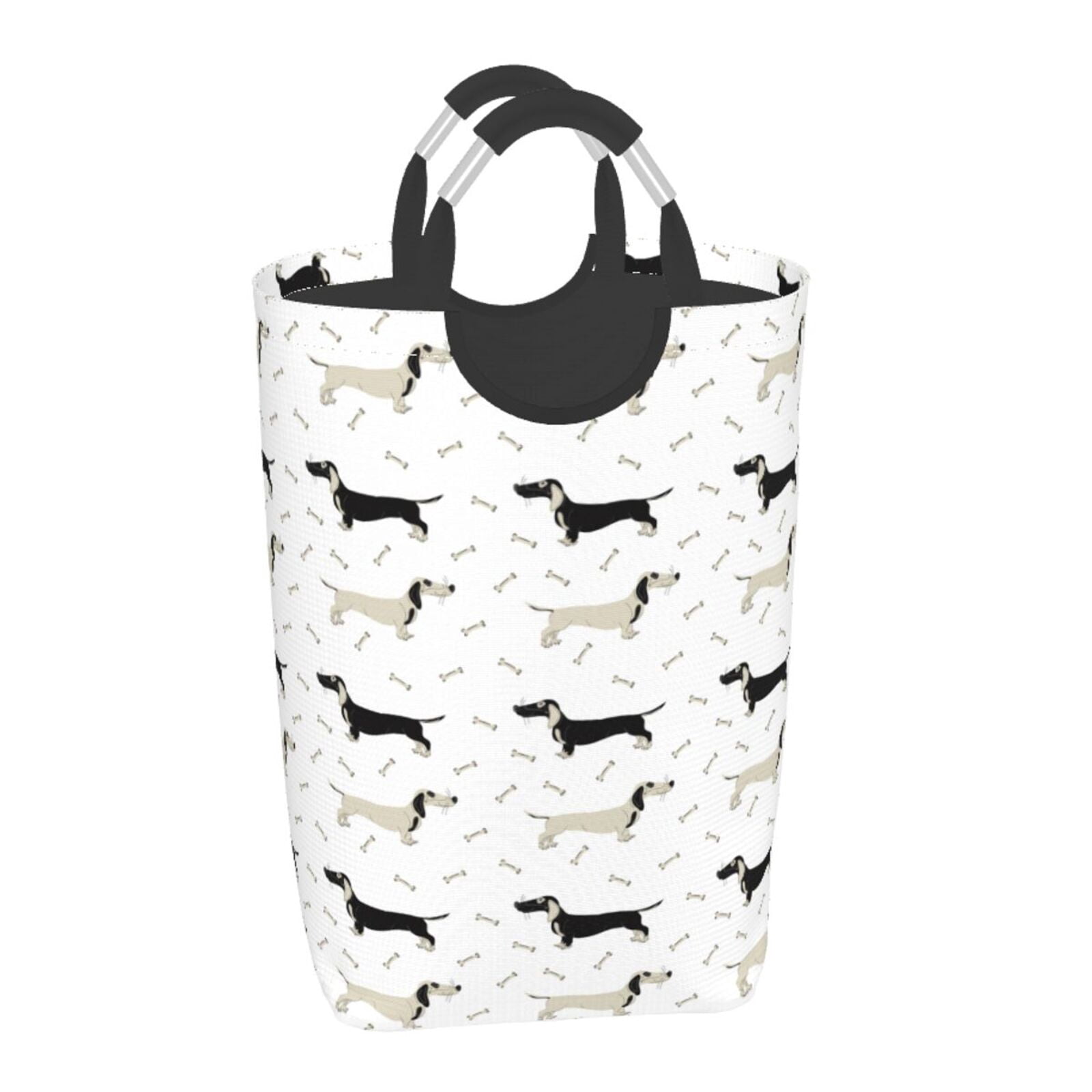 Gaeub Dachshund Dog Print 50L Large Laundry Hampers with Handles ...