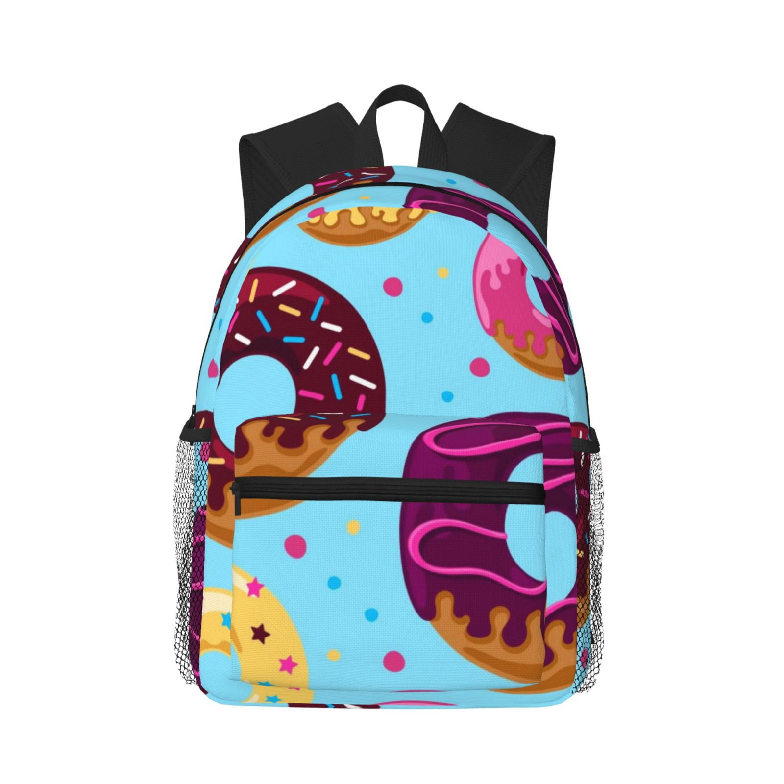 Gaeub Donuts School Backpack Waterproof Bookbag for Men Women College ...