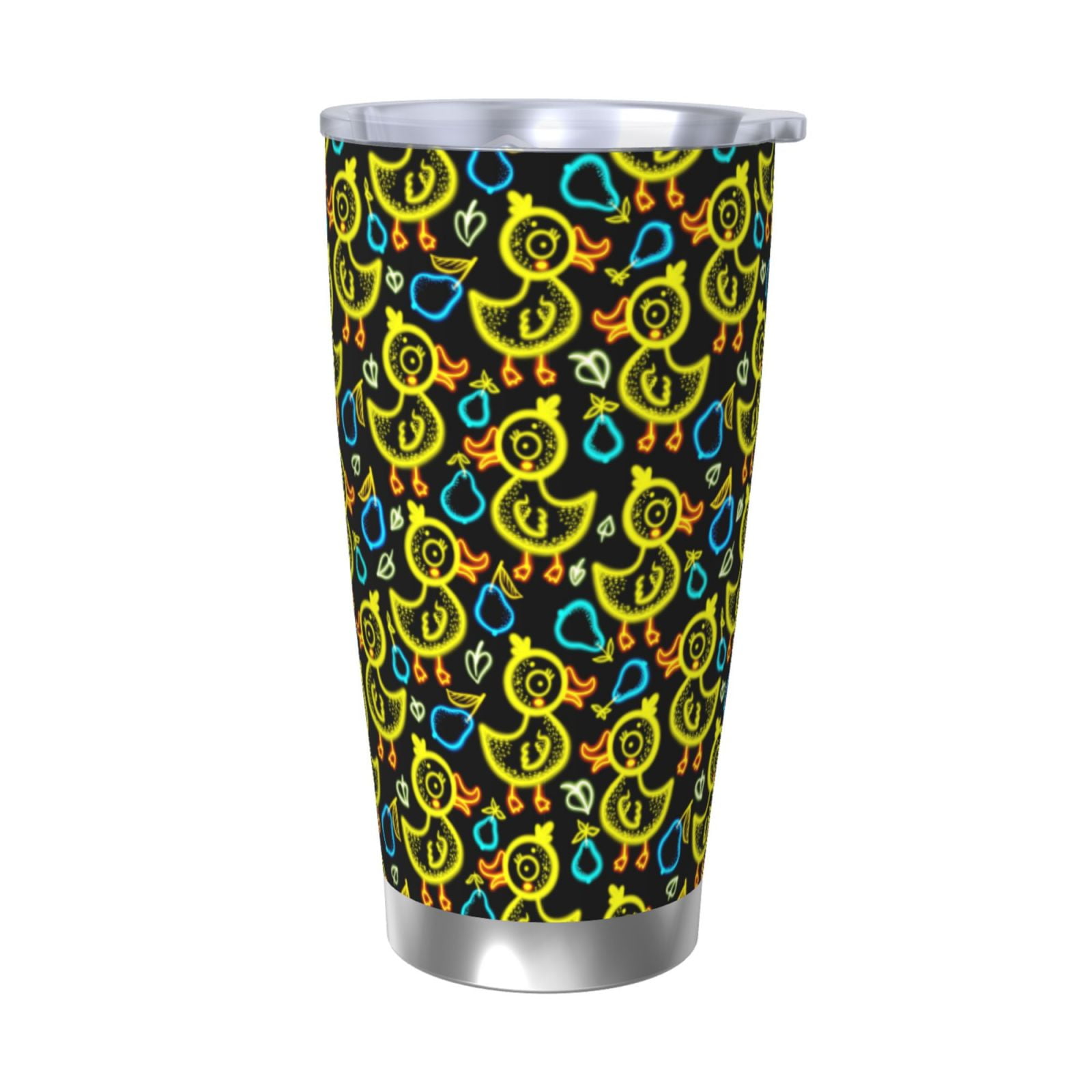Gaeub Ducks1 Print 20-Ounce Stainless Steel Car Cup,Tumblers Cups with ...
