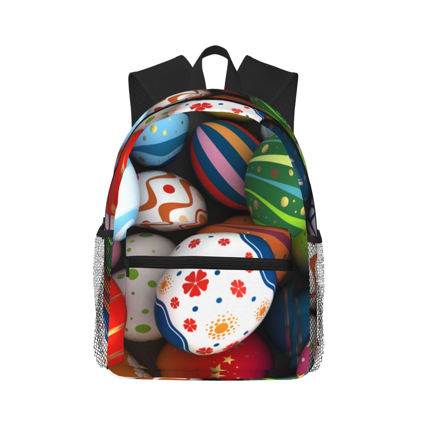 Gaeub Easter Egg School Backpack Waterproof Bookbag for Men Women ...