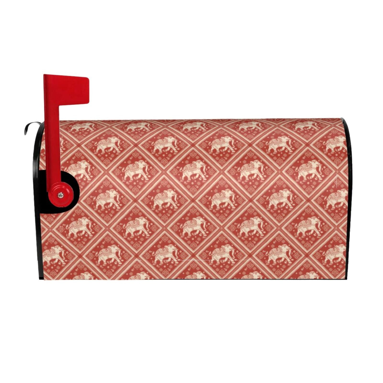 Gaeub Elephant animal Print Mailbox Covers Magnetic,Mailbox Covers ...