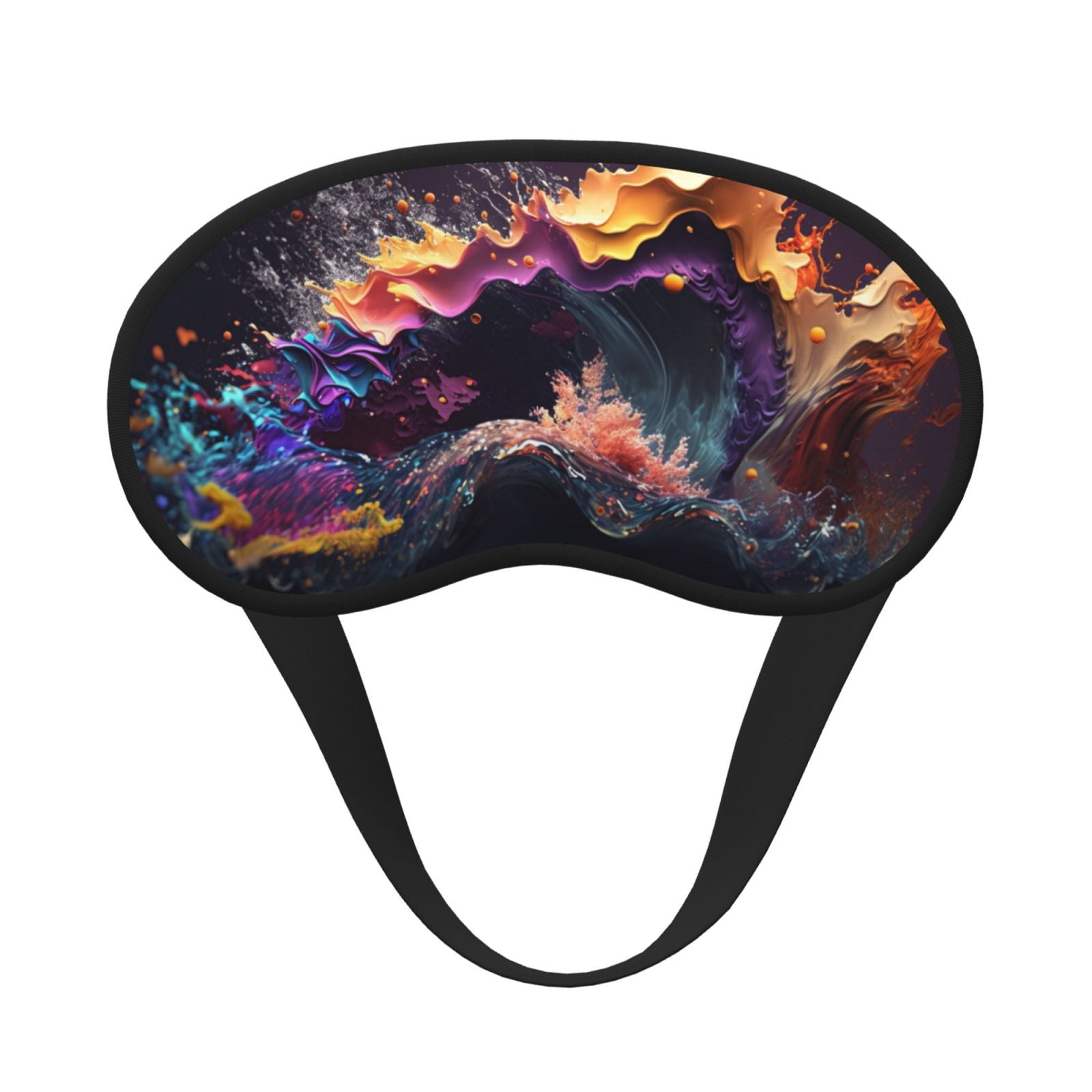 Gaeub Explosive Fluid Splash Art Printed Sleep Mask, Eye Masks for ...
