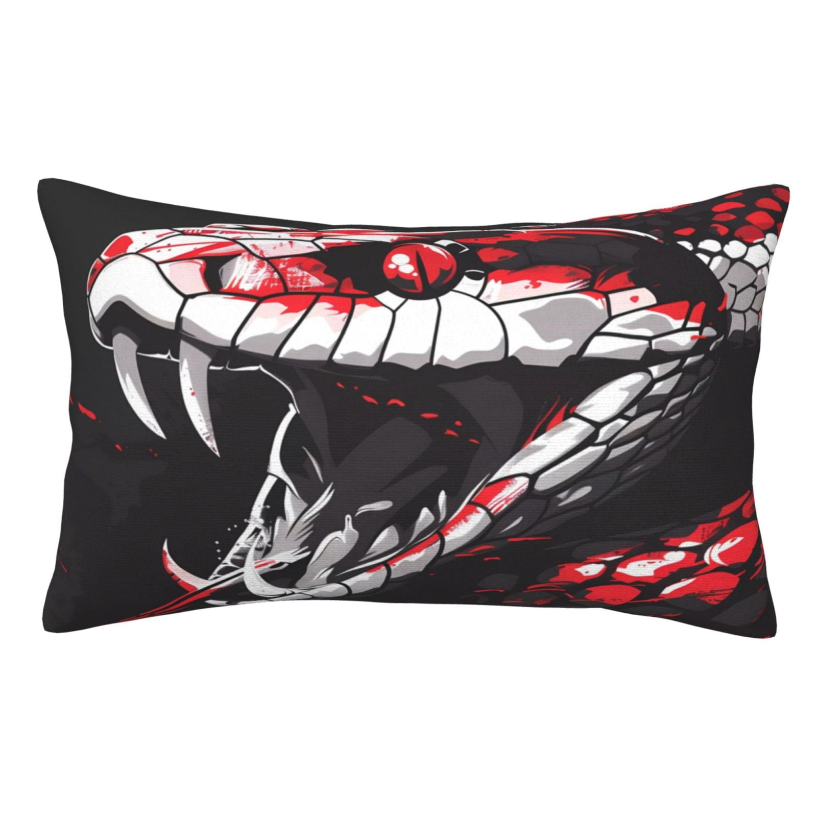 Gaeub Fierce Red Viper Graphic Art Women's Short Sleeve One Piece ...