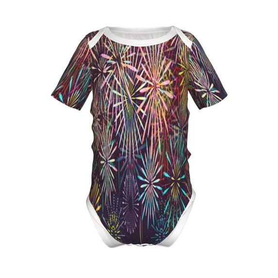 Gaeub Fireworks2 Print Infant Climbing Onesie,Toddler Outfit,Newborn ...