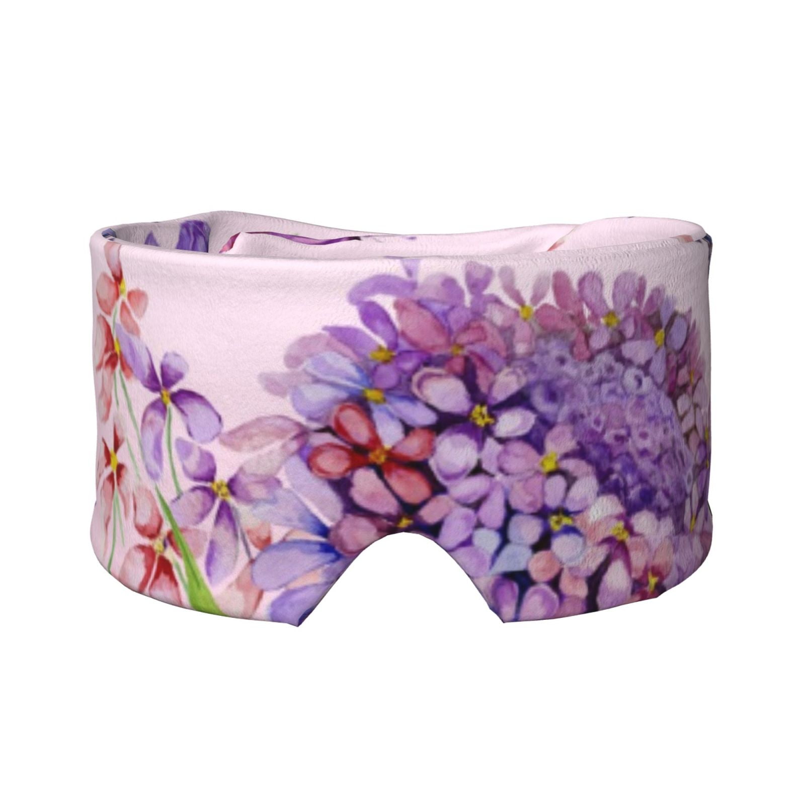 Gaeub Flowers And Colorful Butterflies Printed Sleep Mask for Men Women ...