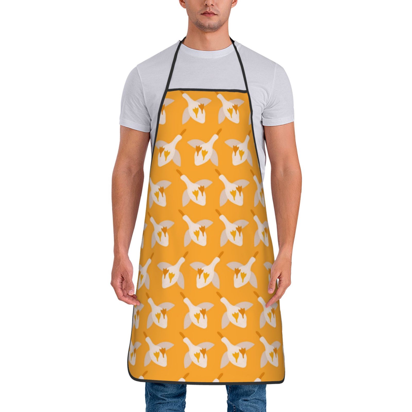 Gaeub Flying Ducks Print Apron for Men and Women,Waterproof Apron for ...
