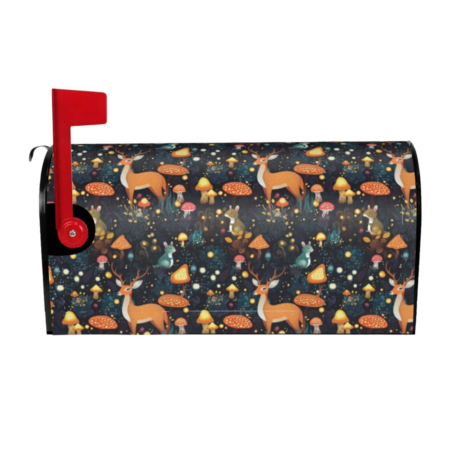 Gaeub Forest Elf Print Mailbox Covers Magnetic,Mailbox Covers ...