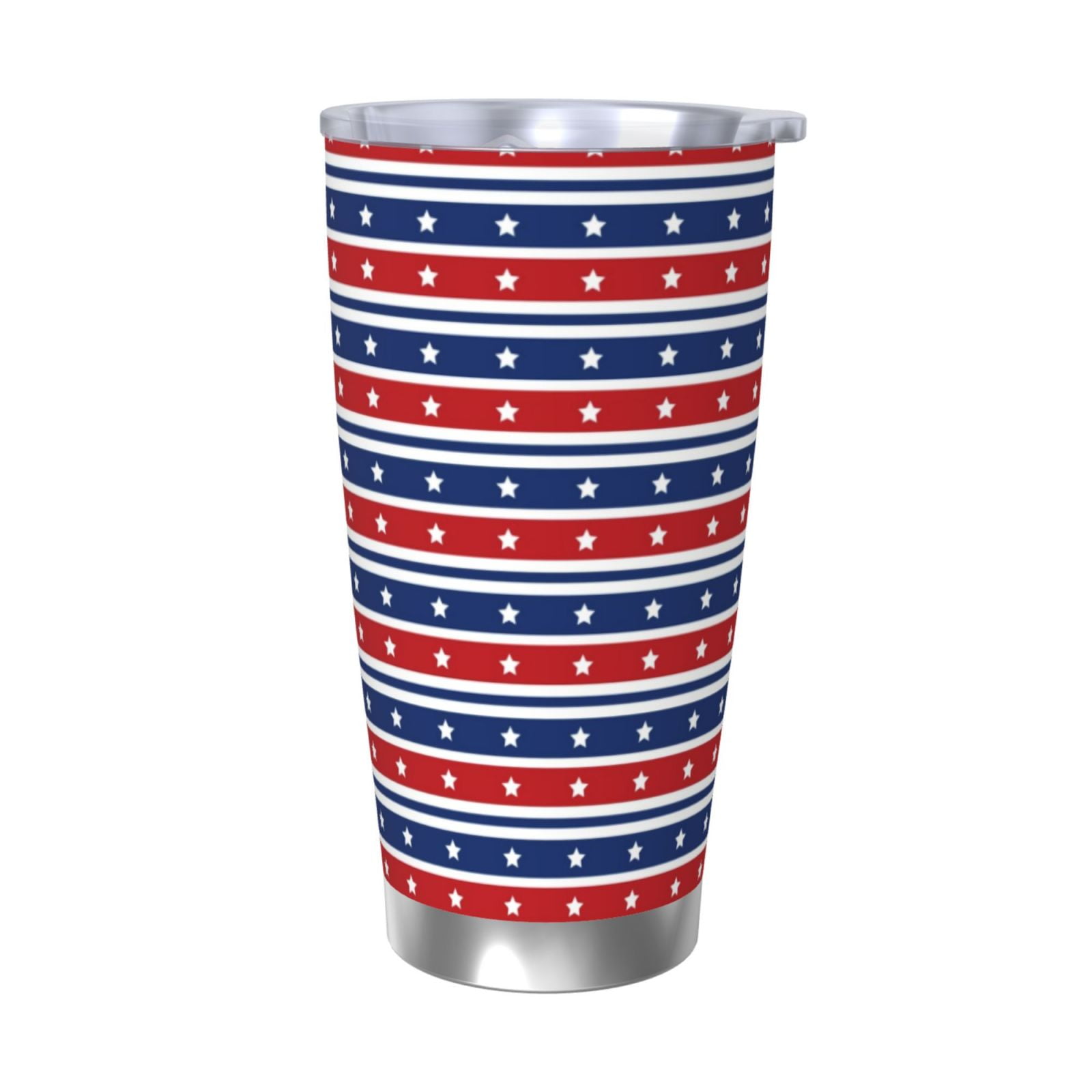 Gaeub Fourth Of July Print 20-Ounce Stainless Steel Car Cup,Tumblers ...
