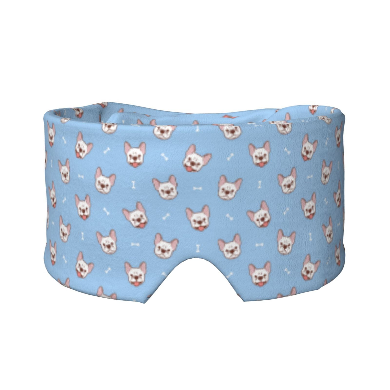 Gaeub French Bulldog Head Printed Sleep Mask for Men Women,Eye Mask for ...