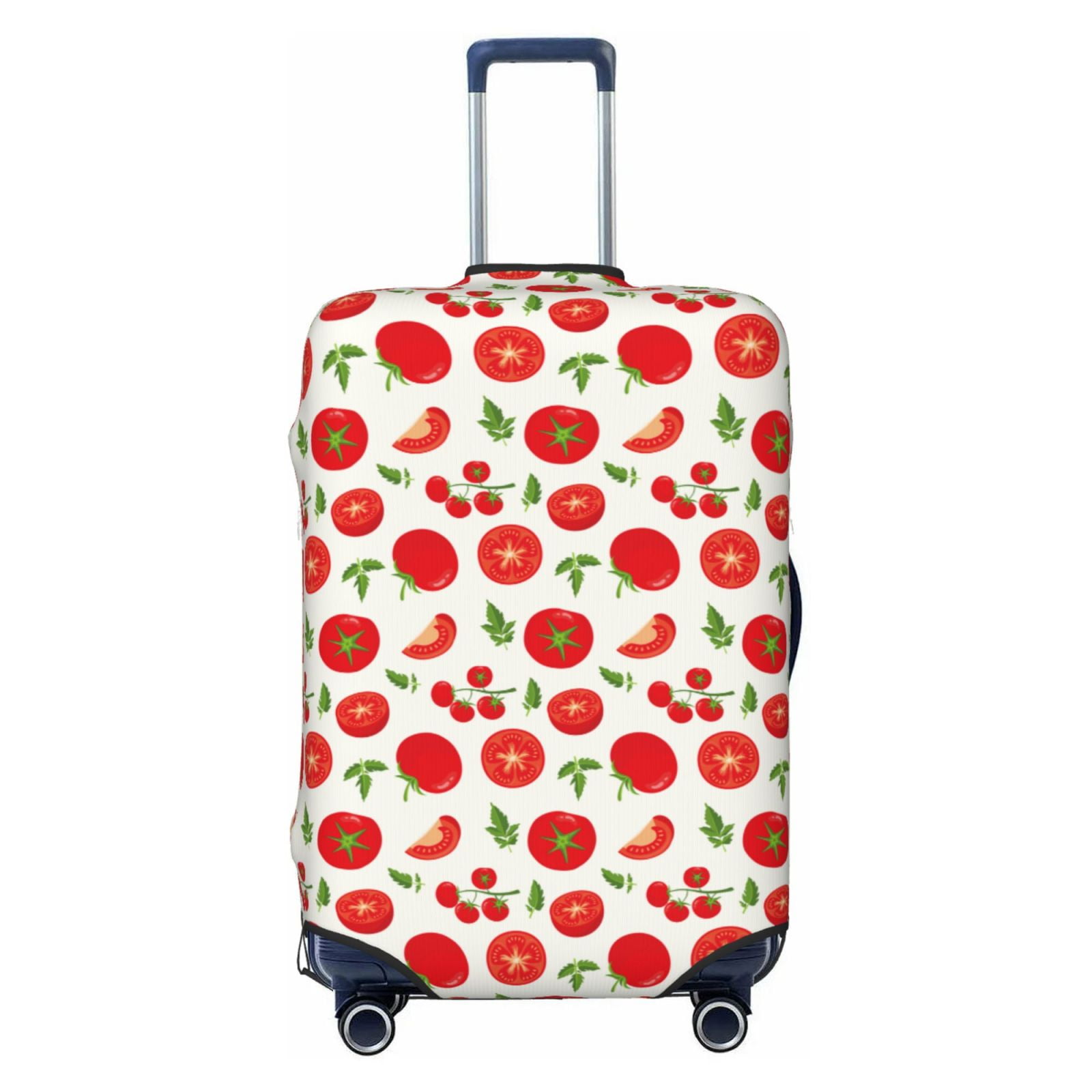 Gaeub Fresh Red Tomato Elastic Luggage Cover with Concealed Zipper Dust ...