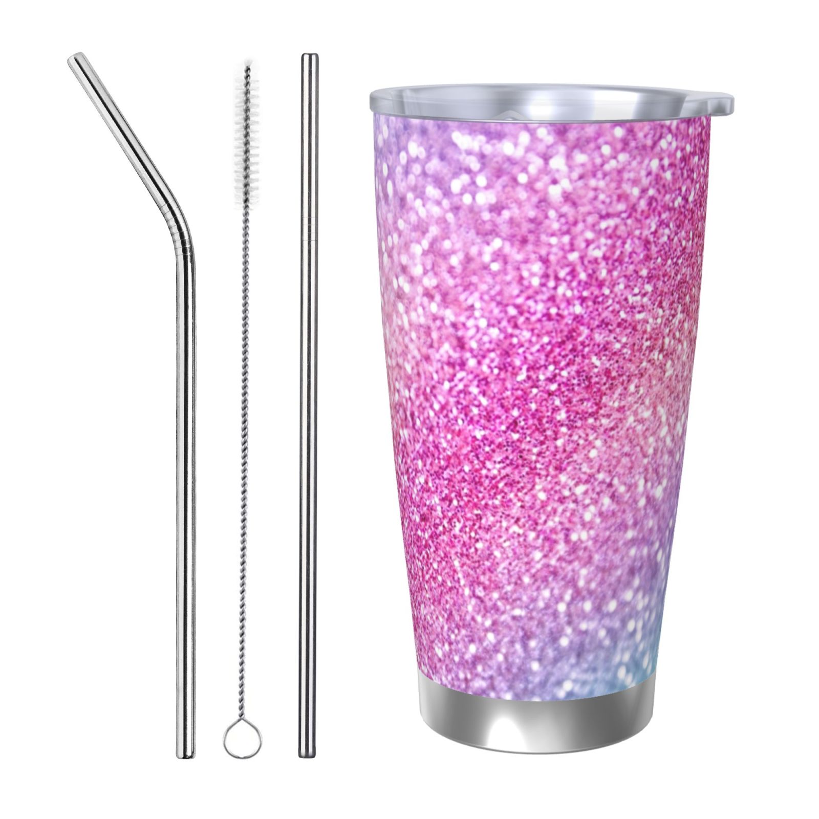 Gaeub Fun Rainbow Print 20-Ounce Stainless Steel Car Cup,Tumblers Cups ...