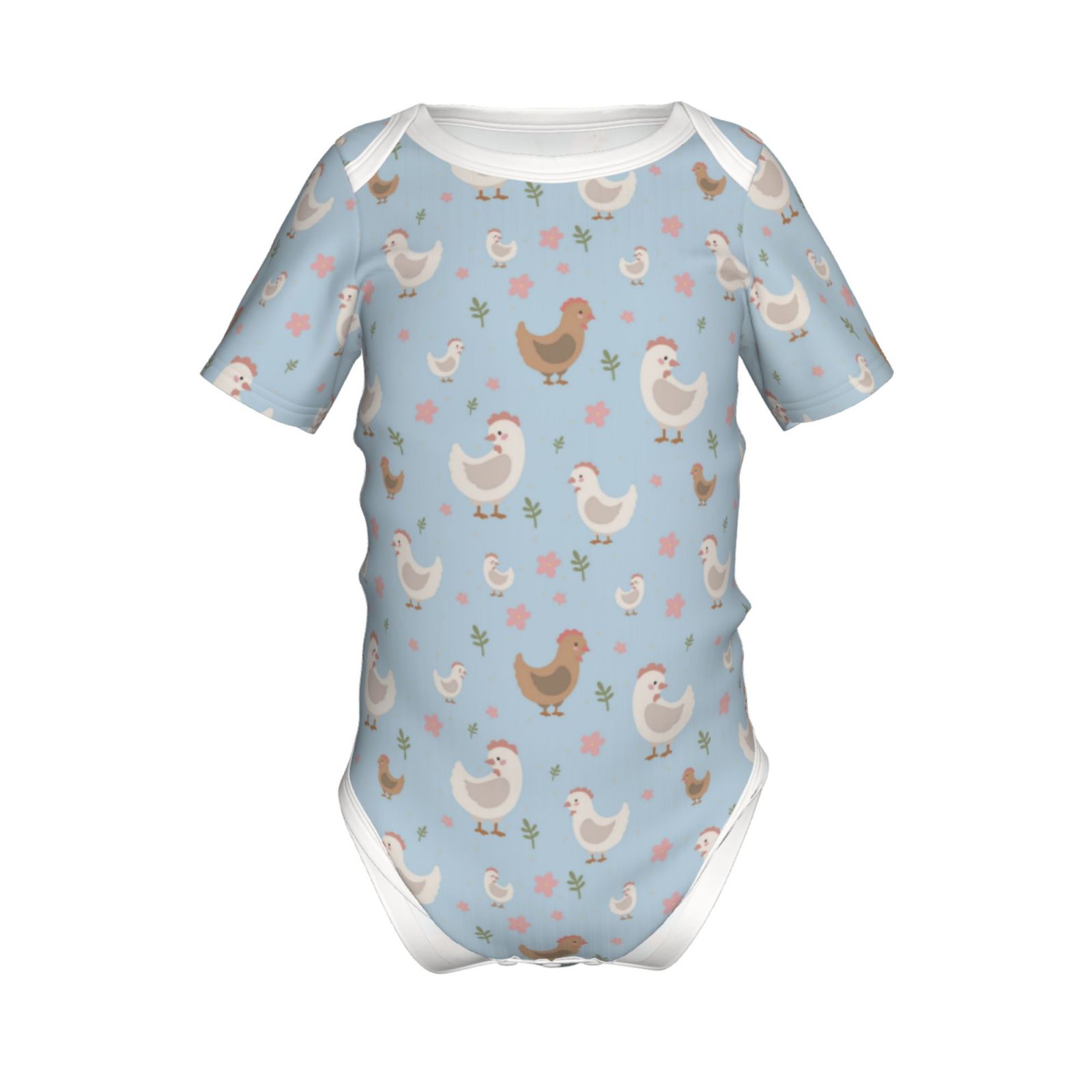 Gaeub Funny Chicken Print Infant Climbing Onesie,Toddler Outfit,Newborn ...
