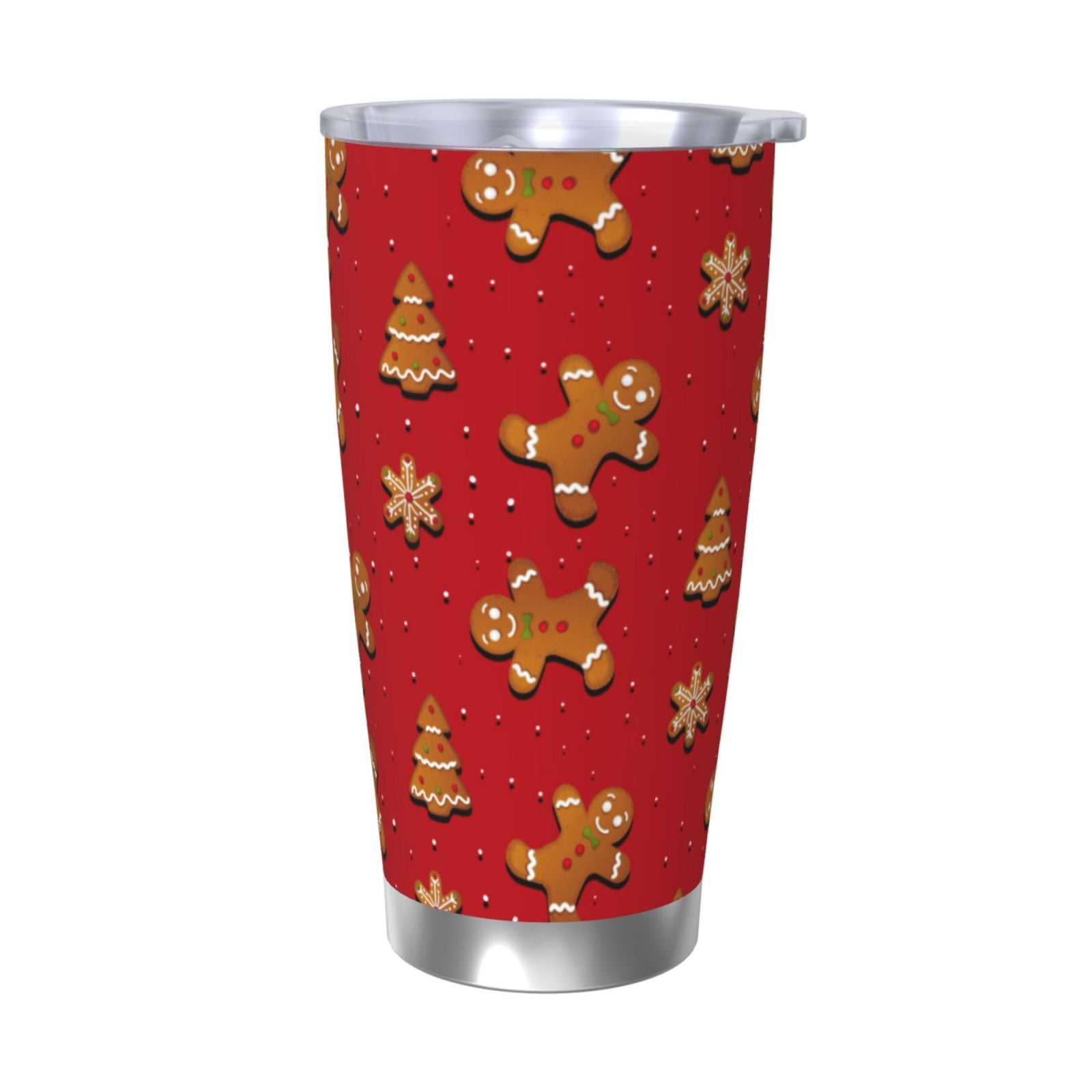 Gaeub Gingerbread Man Print 20-Ounce Stainless Steel Car Cup,Tumblers ...