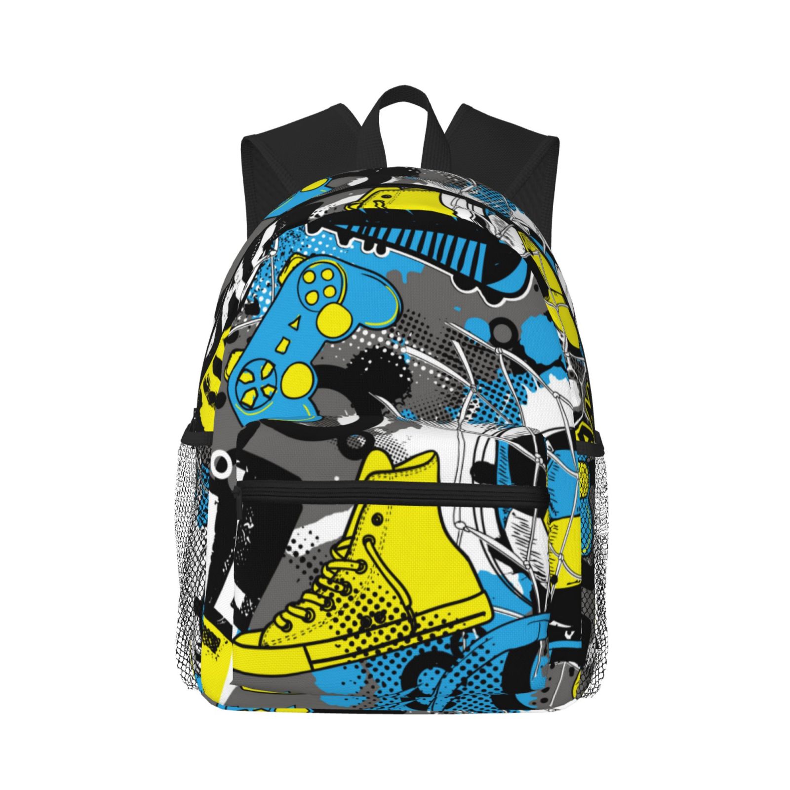 Gaeub Goal Time School Backpack Waterproof Bookbag for Men Women ...