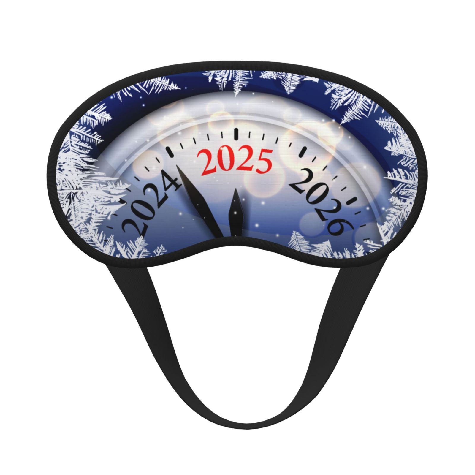 Gaeub Gold Glitter Shining In Light With 2025 Printed Sleep Mask, Eye ...