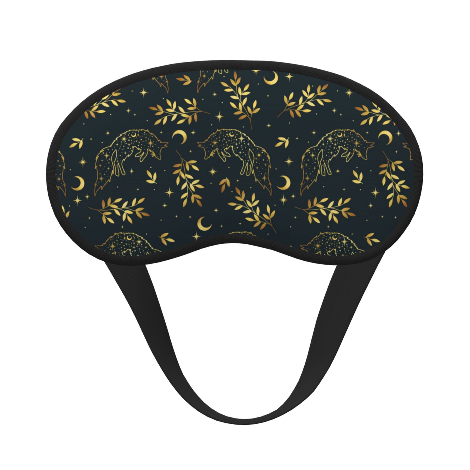 Gaeub Golden line fox Printed Sleep Mask, Eye Masks for Sleeping, Eye ...