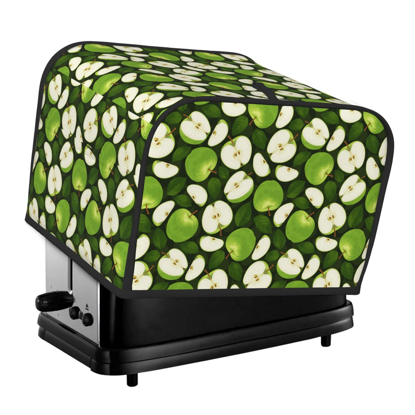 Gaeub Green Fruit Print 4 Slice Toaster Cover,Bread Machine Cover ...