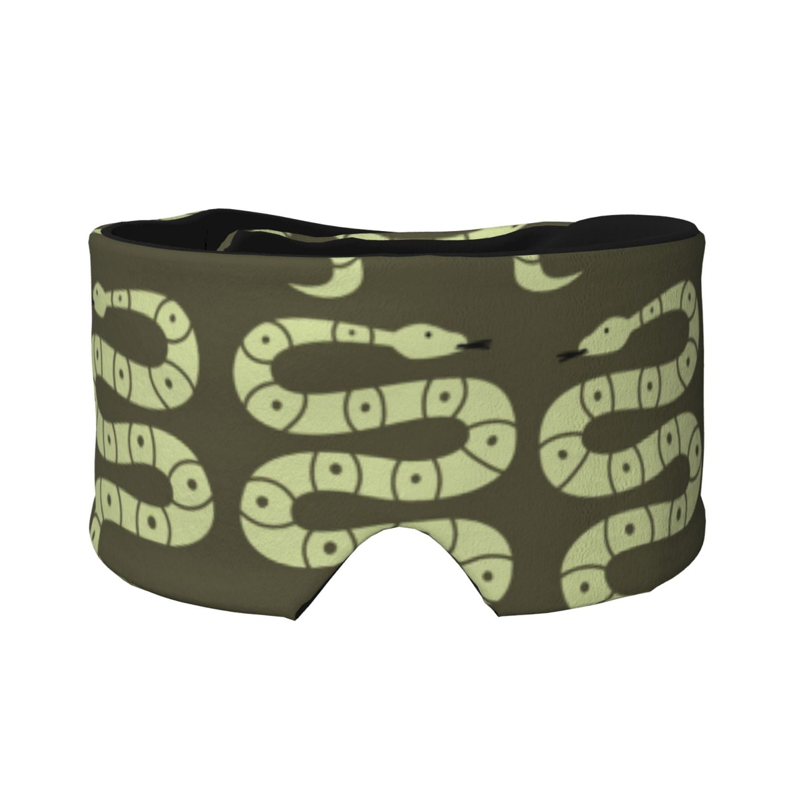 Gaeub Green Snake Printed Sleep Mask for Men Women,Eye Mask for ...
