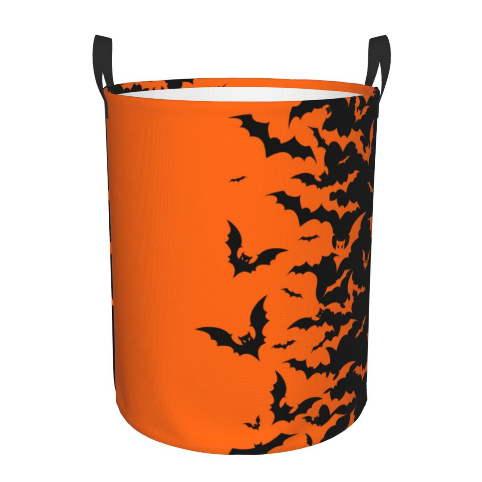 Gaeub Halloween Bats Dirty Clothes Storage Basket, Toy Storage Bin for ...