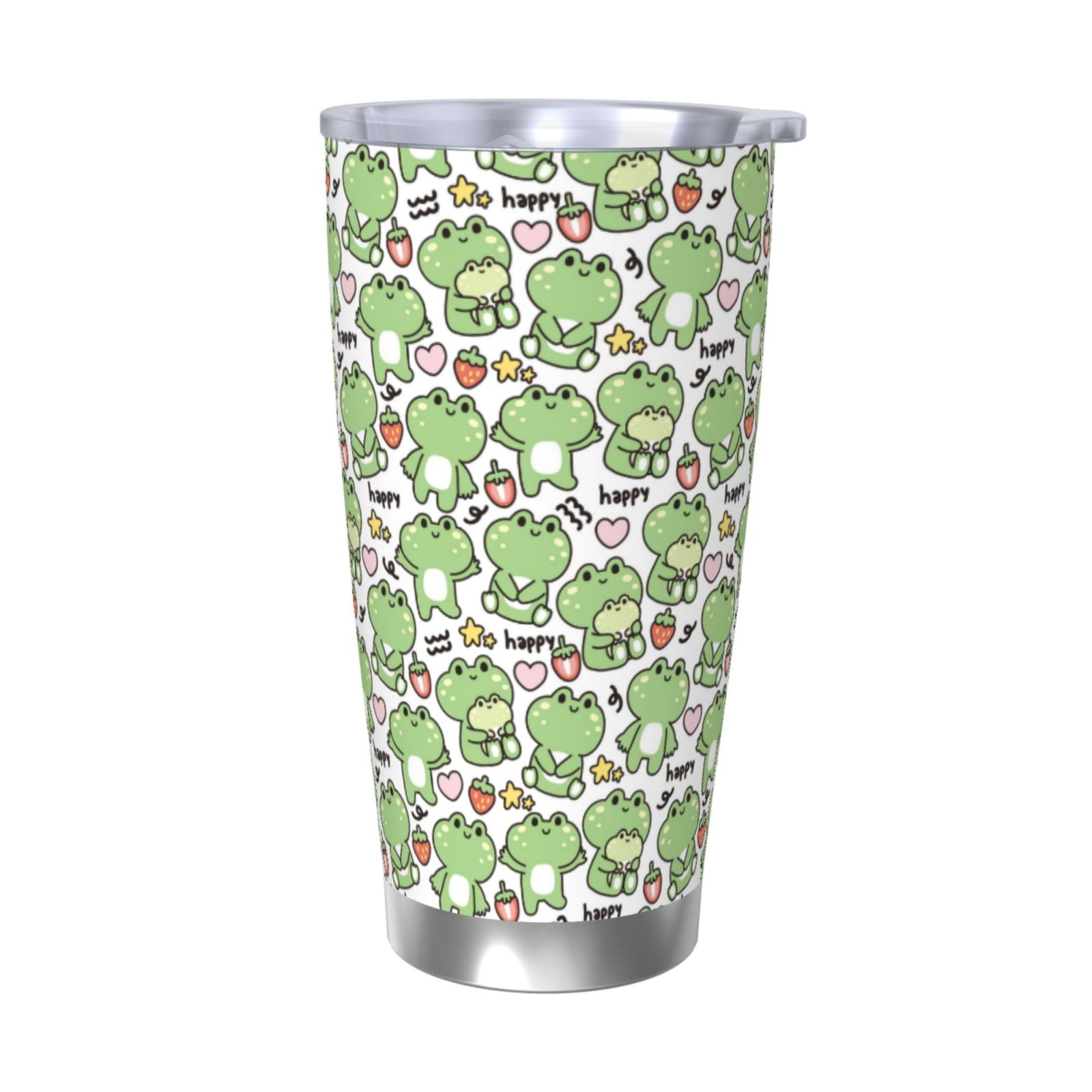 Gaeub Happy Frogs Print 20-Ounce Stainless Steel Car Cup,Tumblers Cups ...