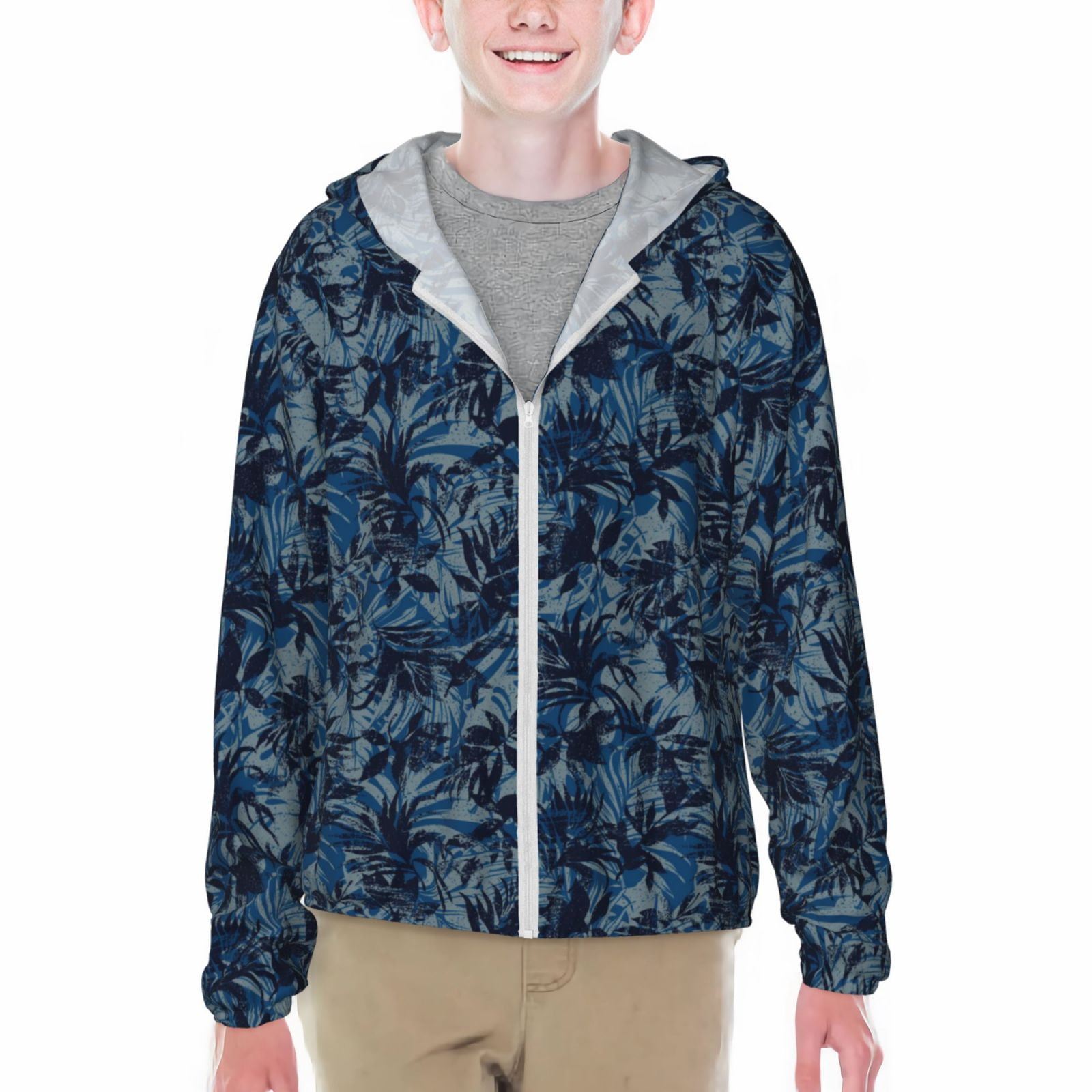 Gaeub Hawaiian Style Printed Sun Protection Hoodie,Sun Protection ...