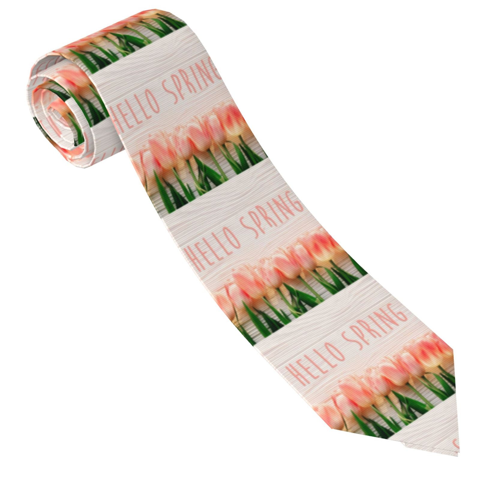 Gaeub Hello Spring Men's Classic Woven Jacquard Necktie Perfect for ...