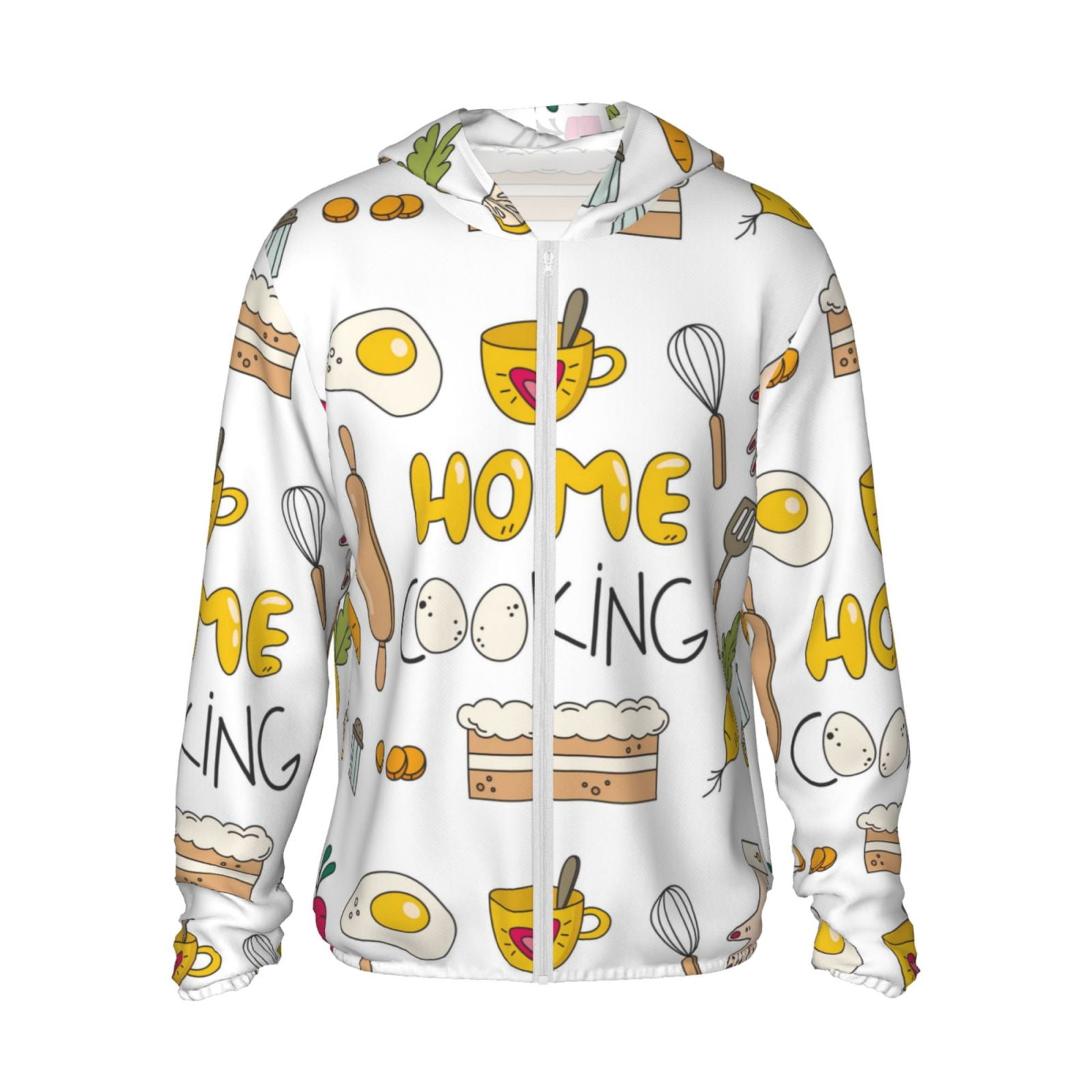 Gaeub Home Cooking Men's and Women's UPF 50+ Long-Sleeved Sun ...