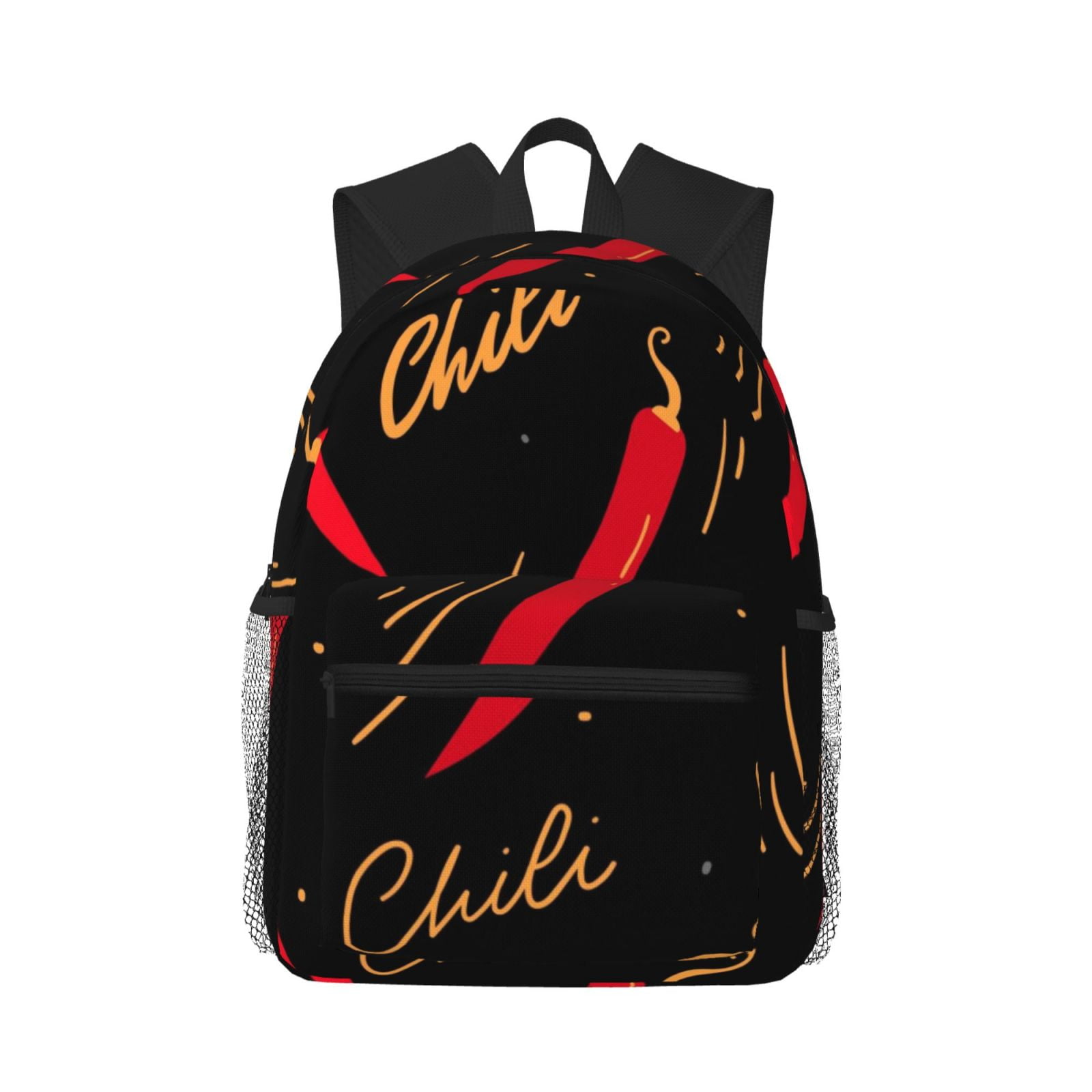 Gaeub Hot Chili School Backpack Waterproof Bookbag for Men Women ...